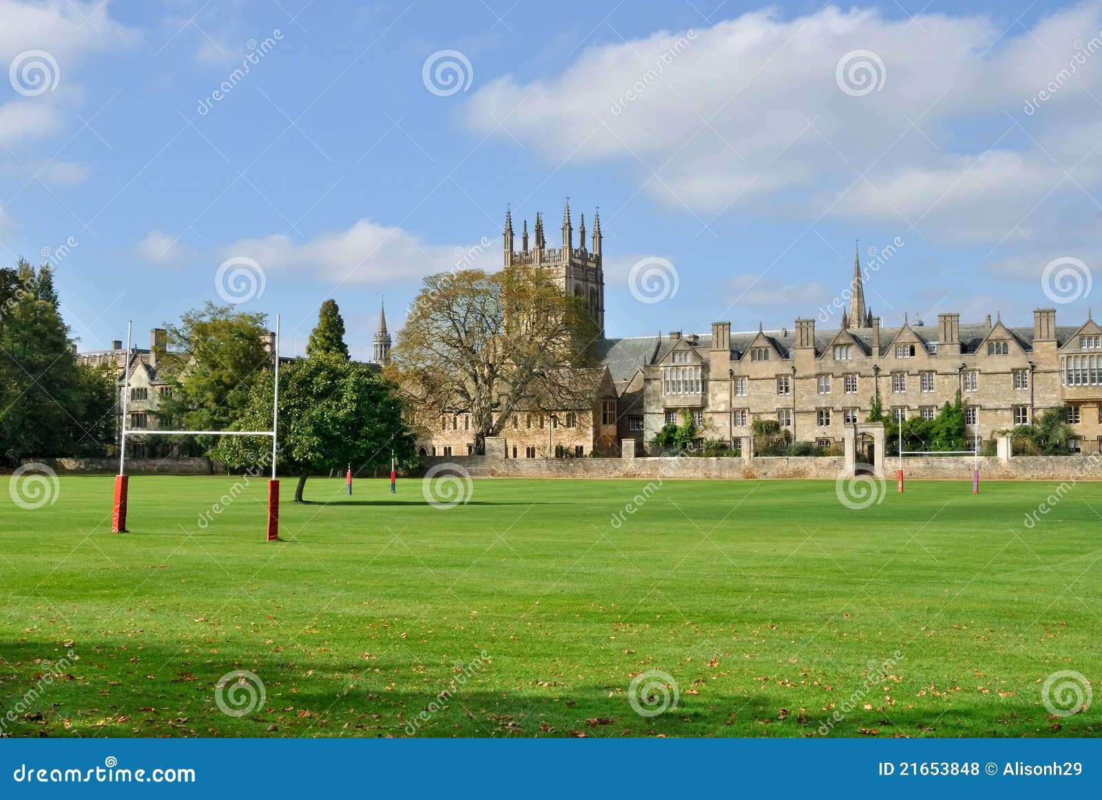 Merton College, Oxford stock photo. Image of cathedral - 21653848