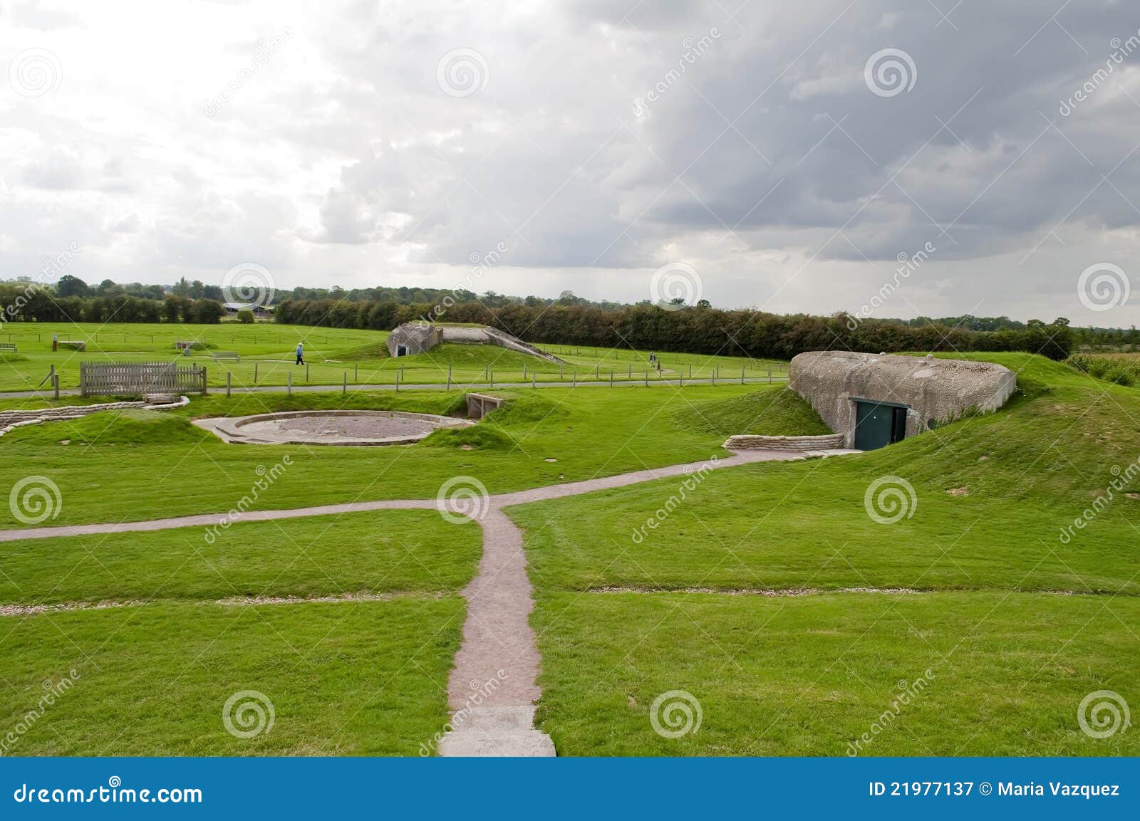 The Merville Battery stock image. Image of hidden, danger - 21977137