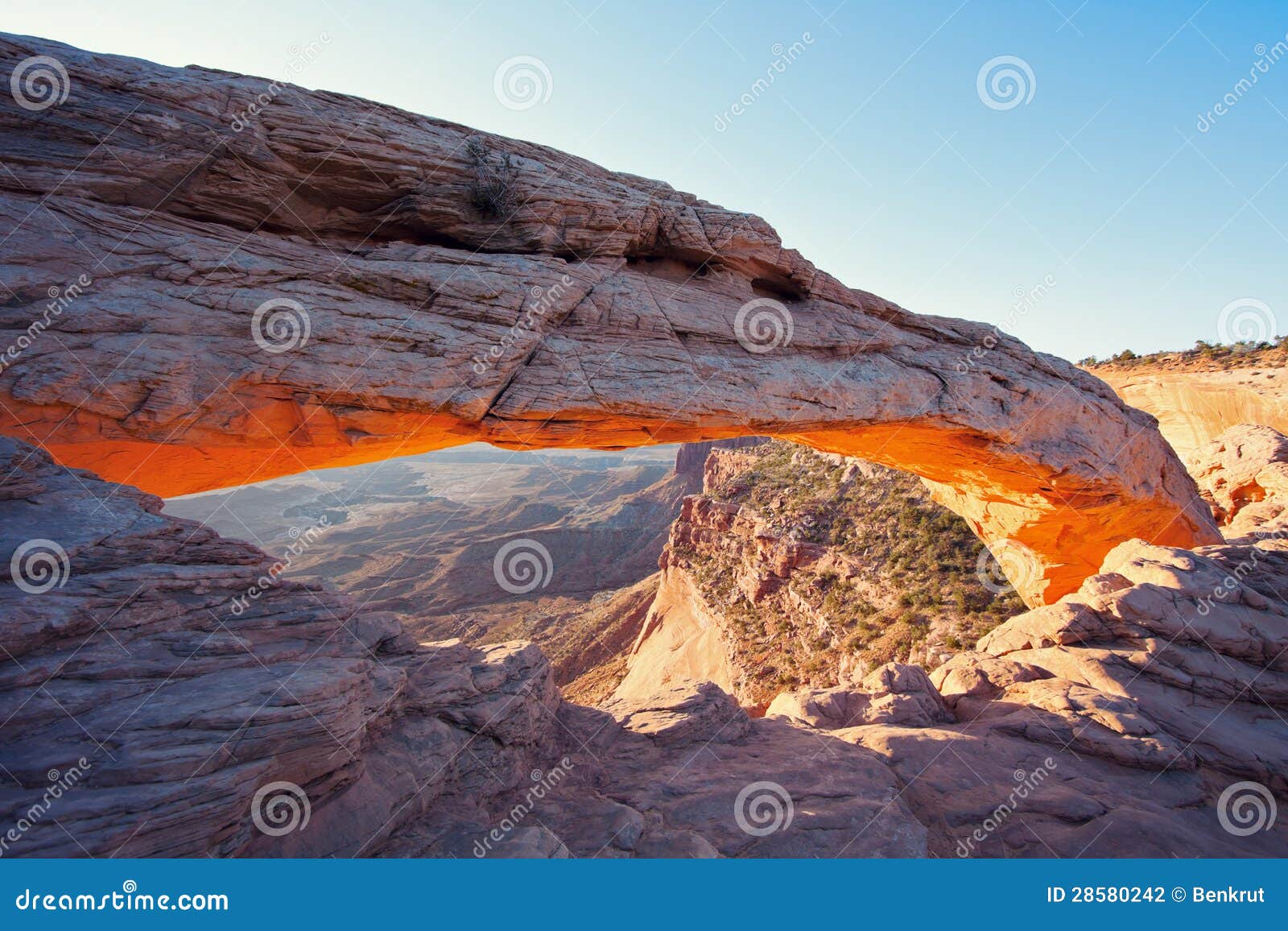Mesa Arch stock photo. Image of canyonlands, wilderness - 28580242