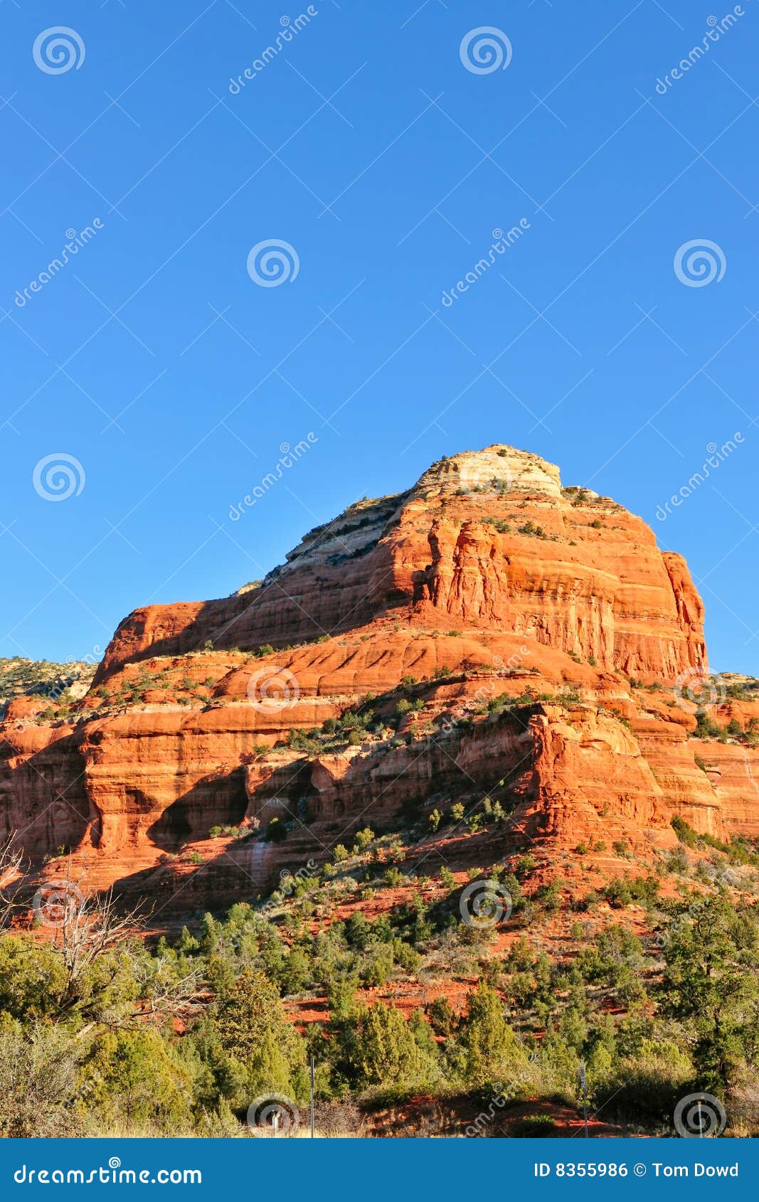 Mesa Rock Formation Arizona Stock Photo - Image of geology, outdoors ...
