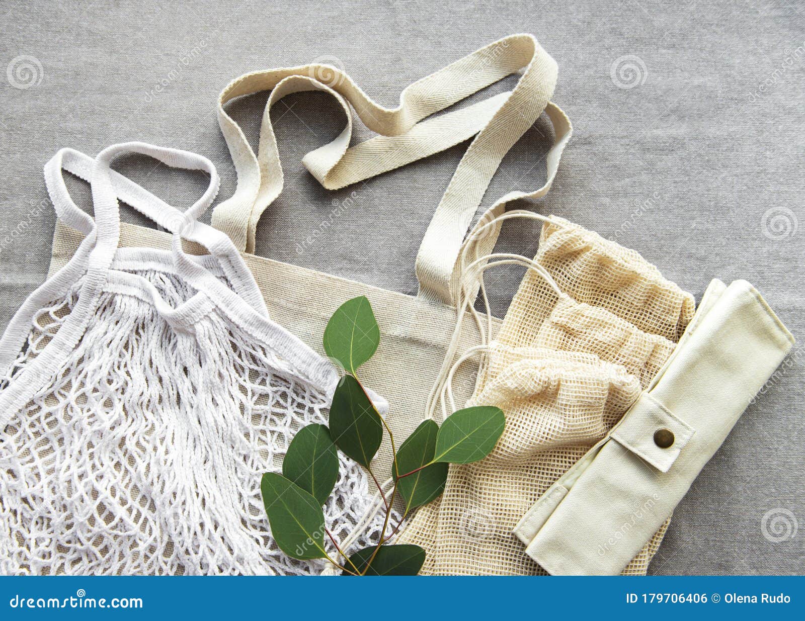 Cotton Bags And Plastic Bottles Inside Refuse Plastic . Refuse, Reduce ...