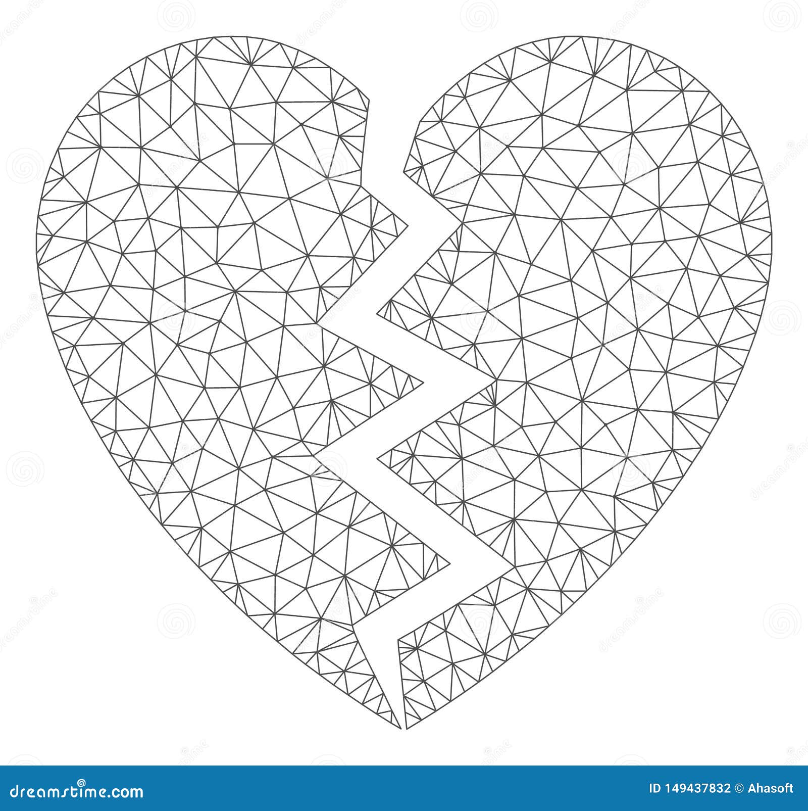 Broken Heart Frame Stock Illustrations – 1,145 Broken Heart Frame Stock ...