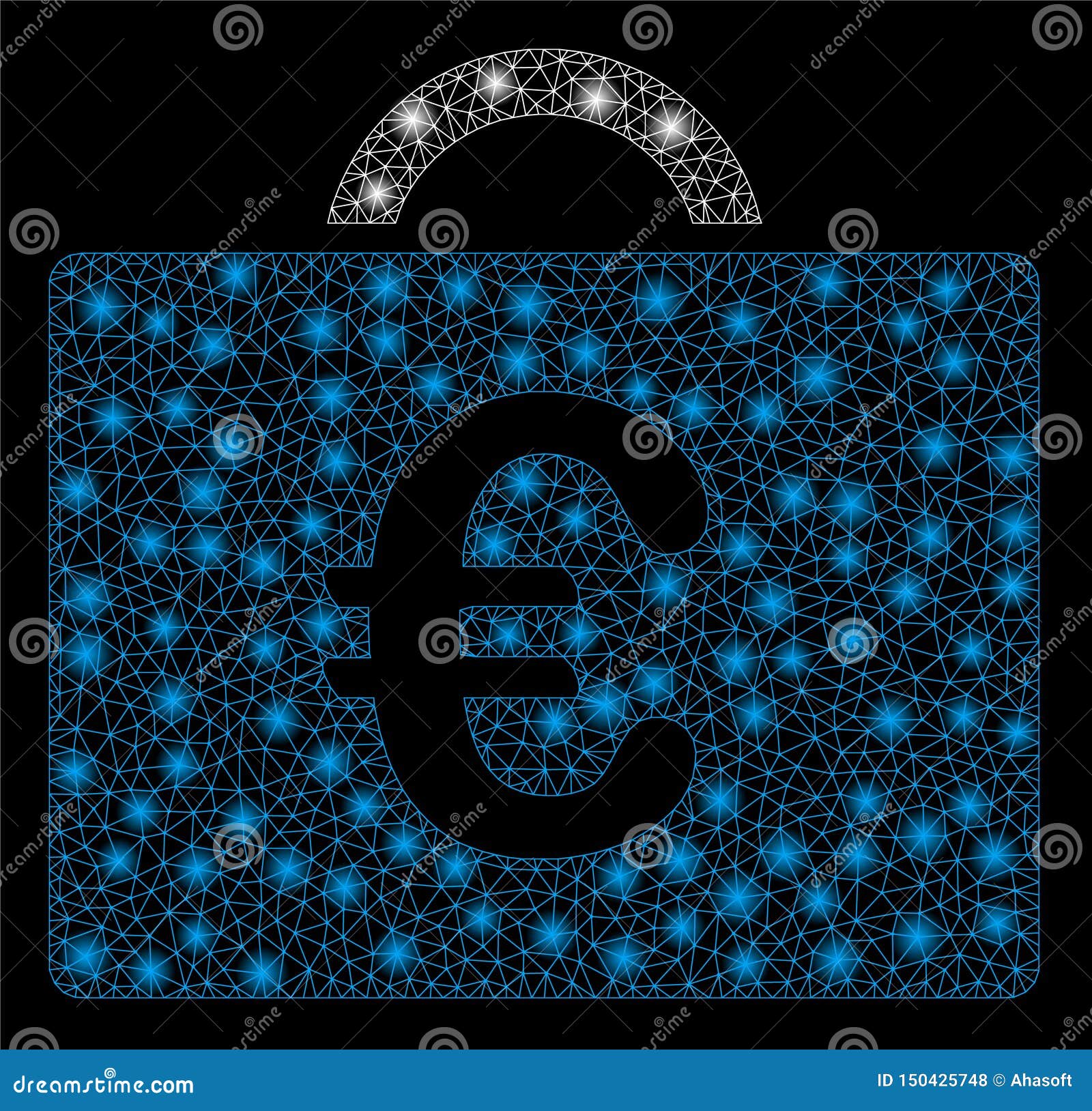 Mesh Carcass Euro Bookkeeping Case Brillante Con Los Puntos Ligeros ... Mesh Carcass Euro Bookkeeping Case Brillante Con Los Puntos Ligeros ...