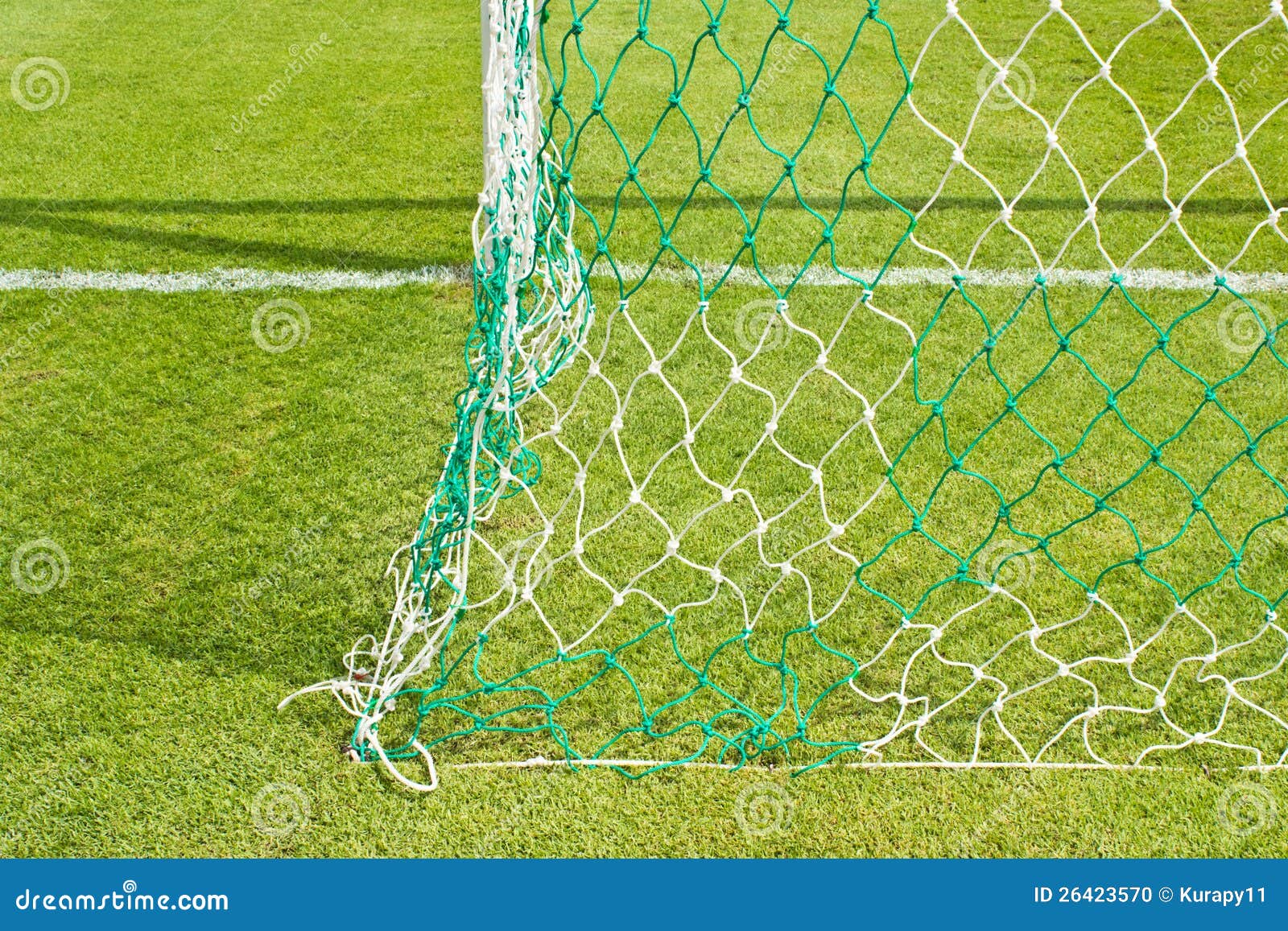 A mesh football field stock photo. Image of lawn, backdrop - 26423570