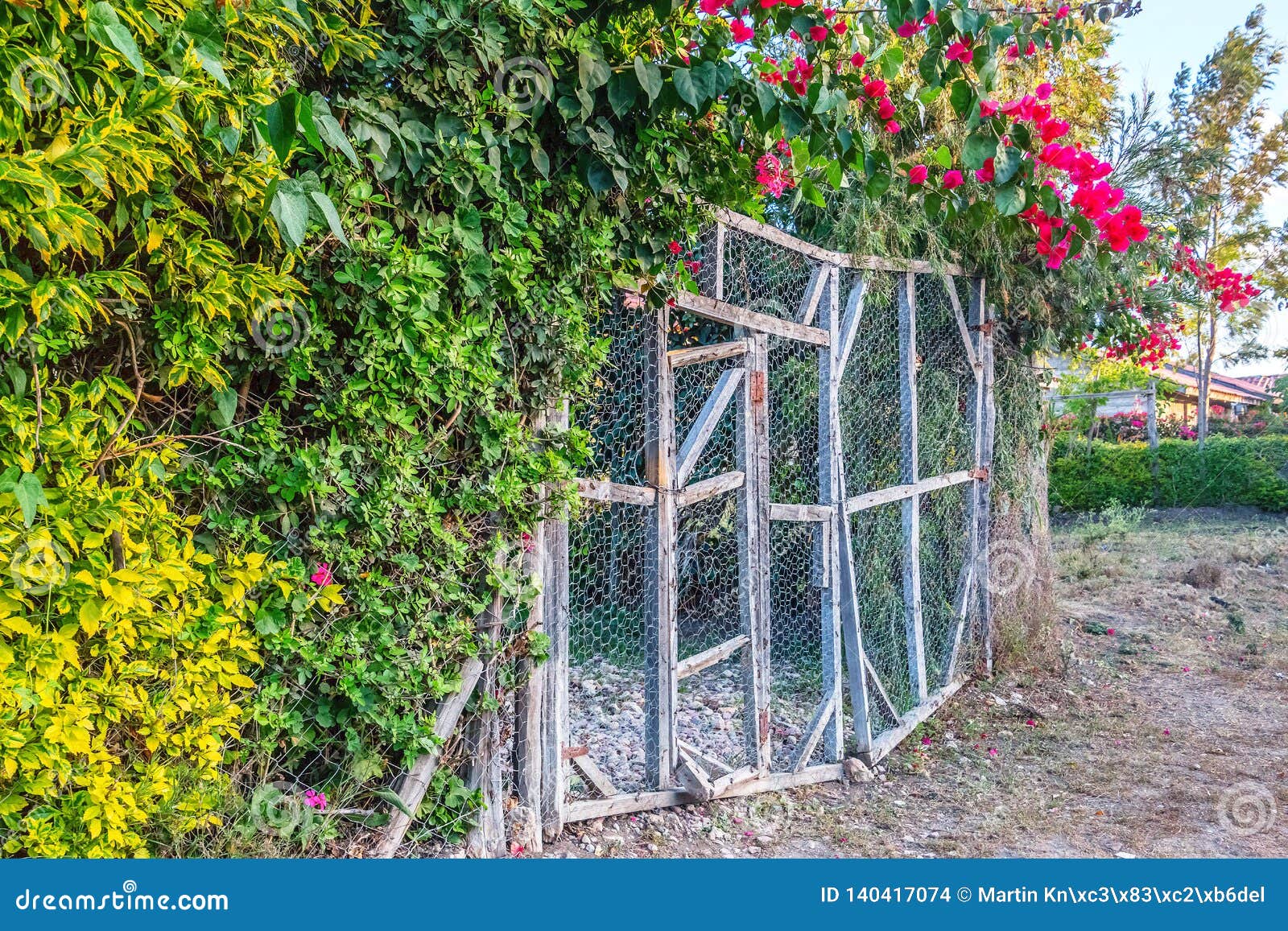 Mesh Gate Football Stadium From The Ropes Stock Photography ...