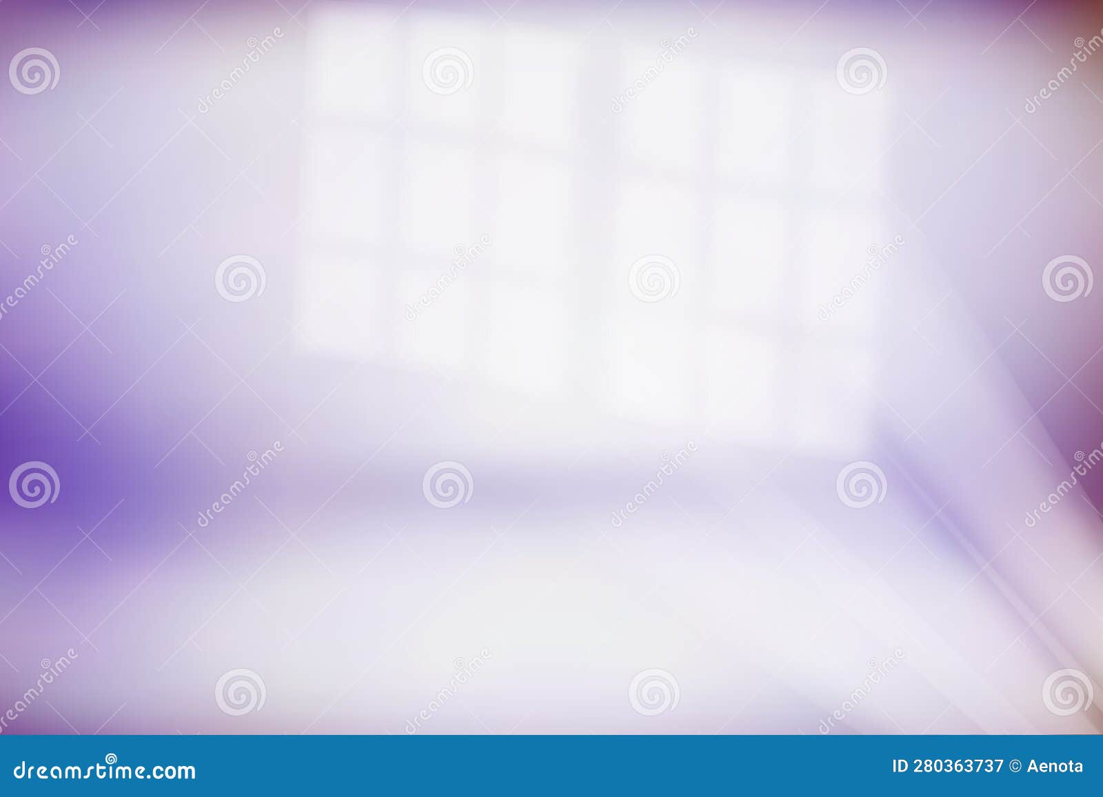 Mesh Gradient - Empty Lit Room - Vector Illustration Stock Vector ...