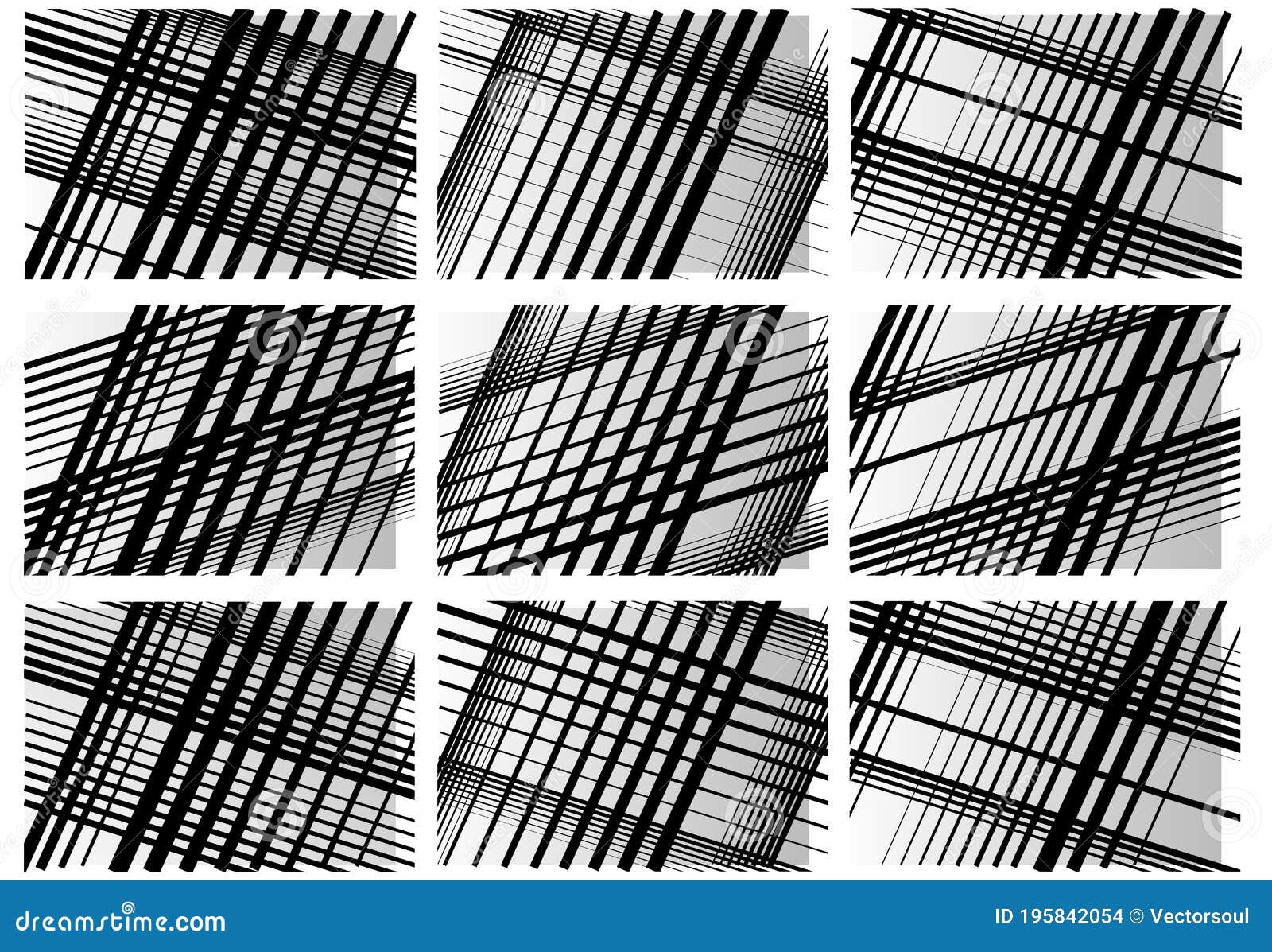 Mesh, Grid, Grill of Intersecting Straight Parallel Lines. Vector ...