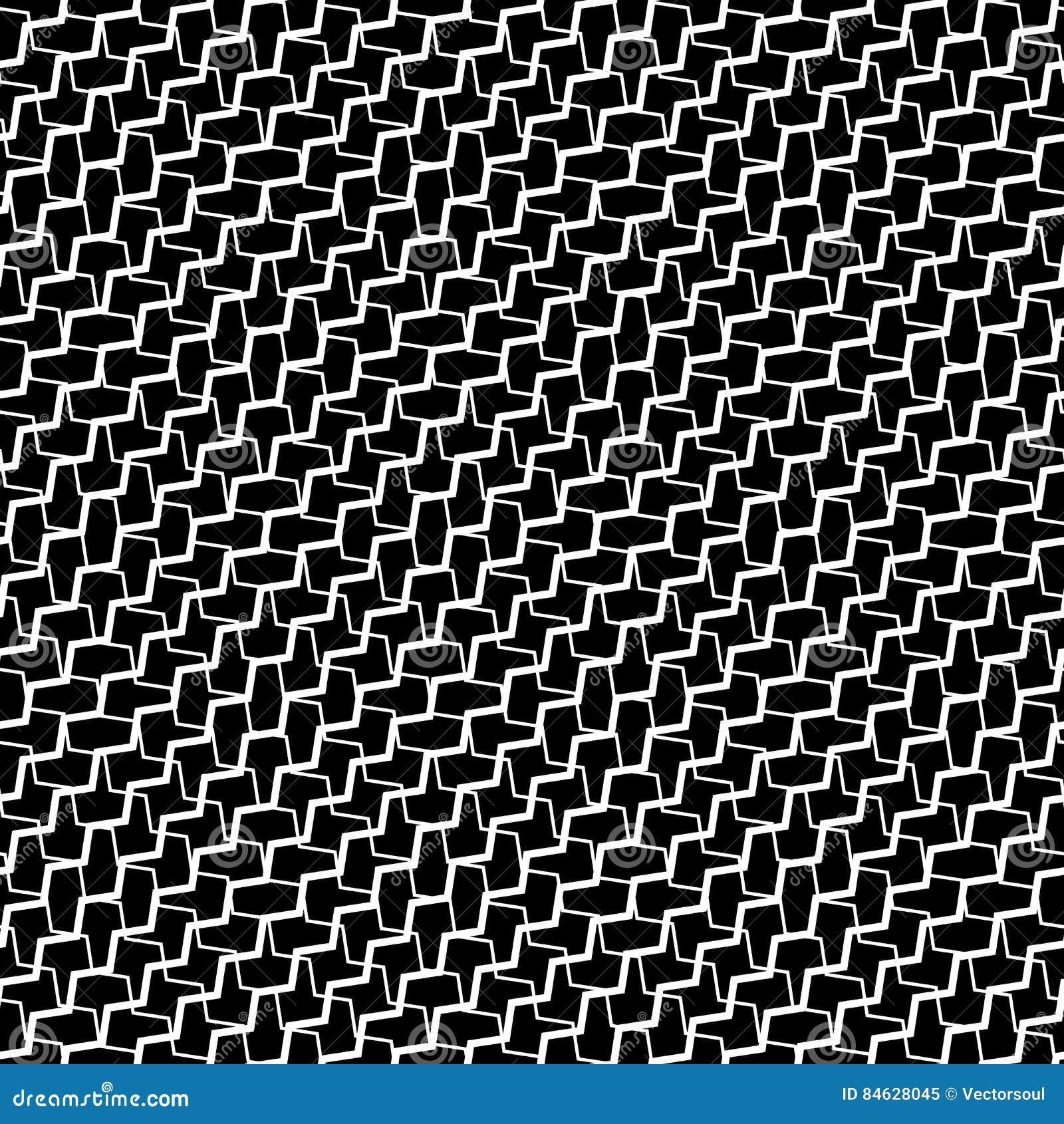 Mesh, Grid with Intersecting Deformed, Distorted Lines. Seamless Stock ...