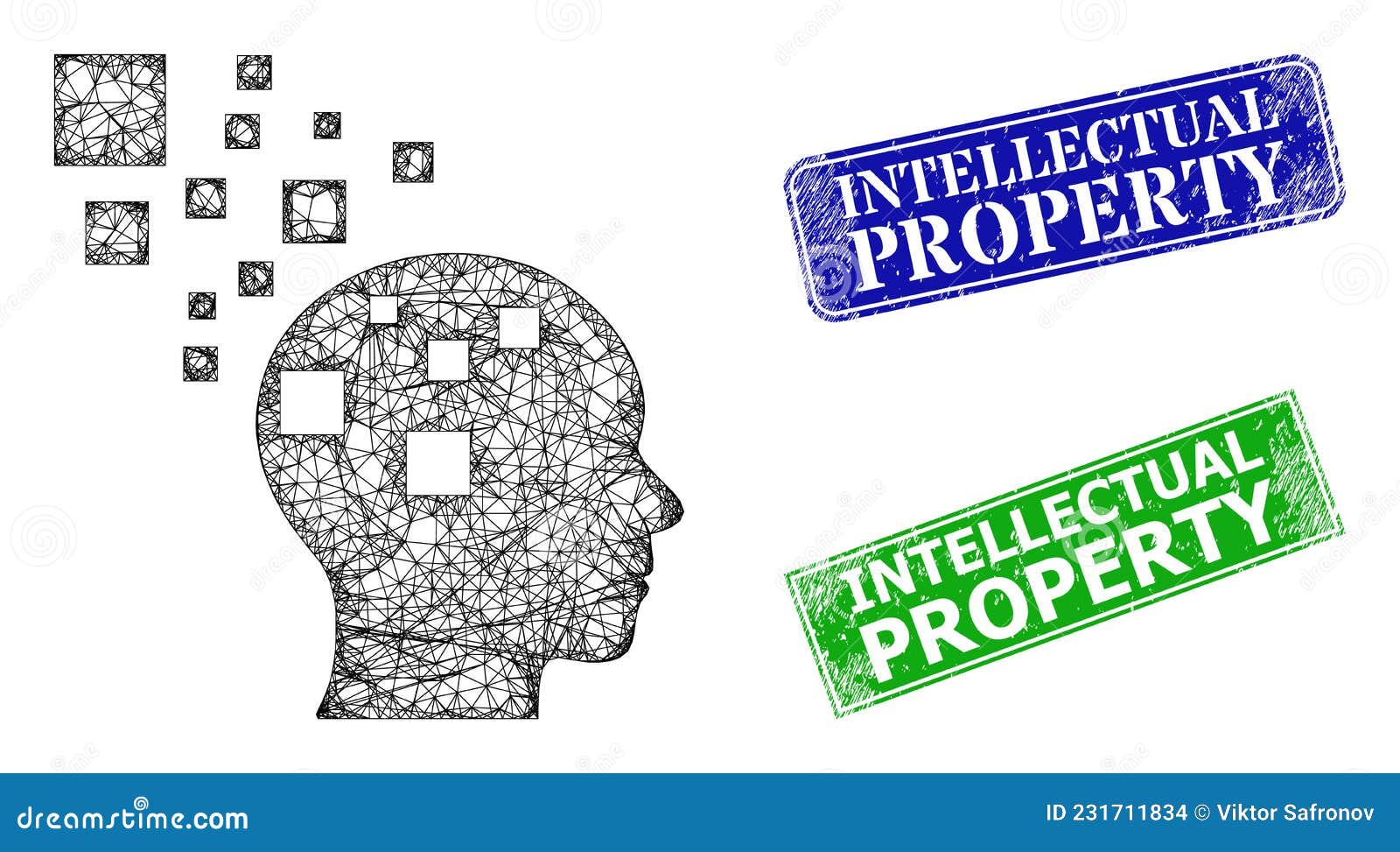 Scratched Intellectual Property Seals and Polygonal Mesh Memory ...