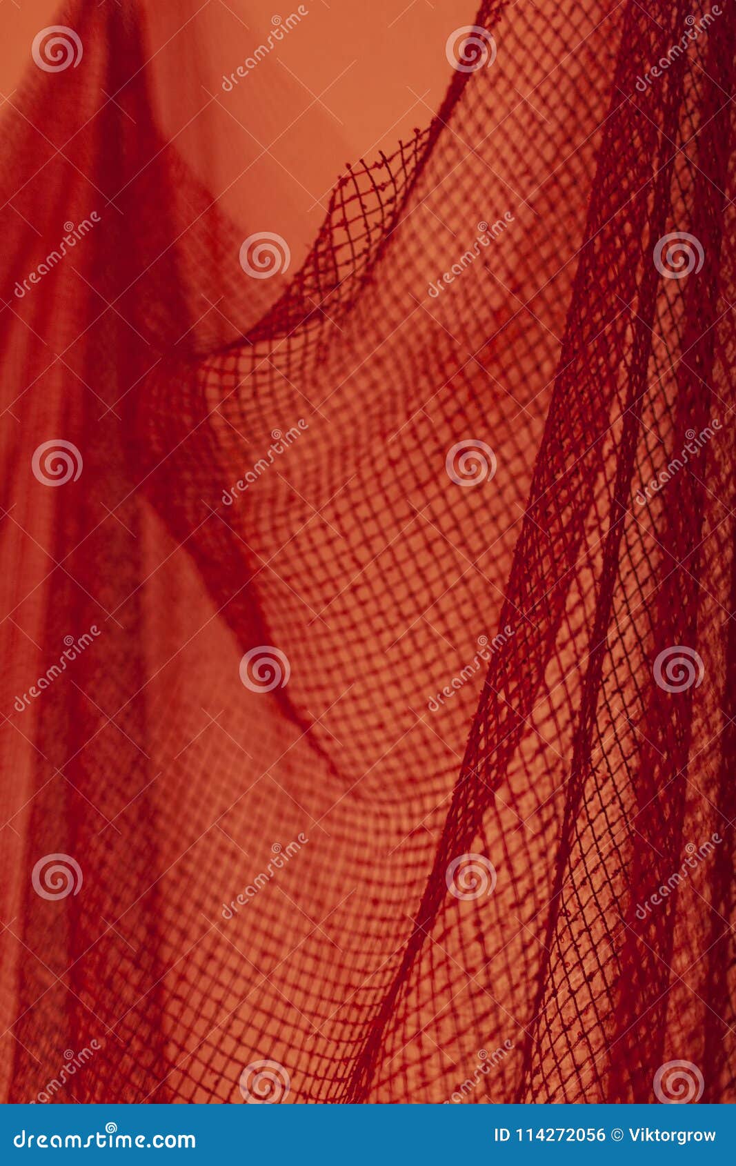 Mesh in red light stock photo. Image of endless, iron - 114272056