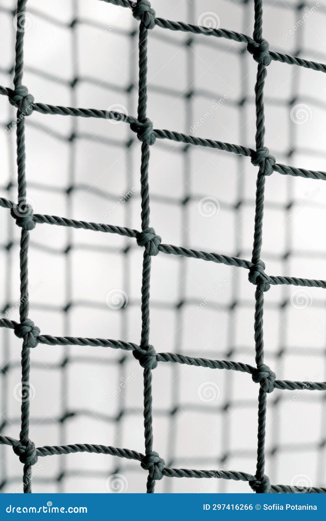 Mesh rope knot close up stock photo. Image of join, inclusion - 297416266