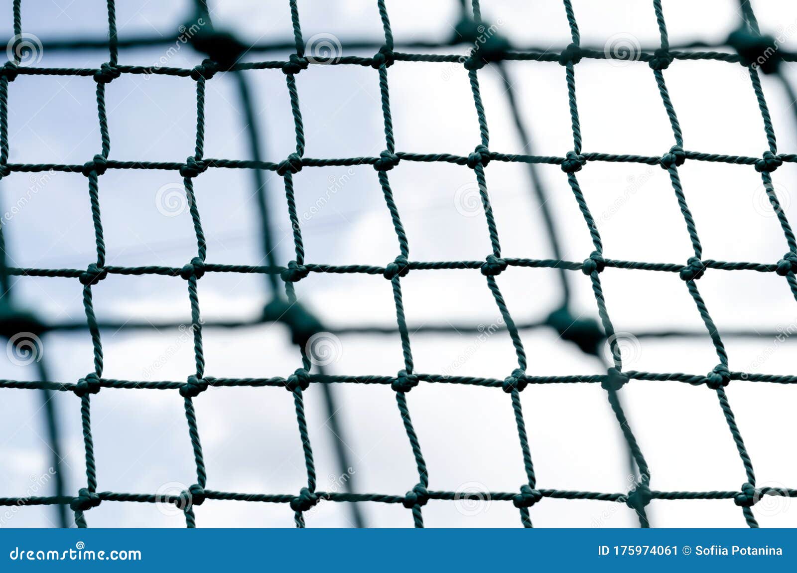 Mesh rope knot close up stock image. Image of inclusion - 175974061