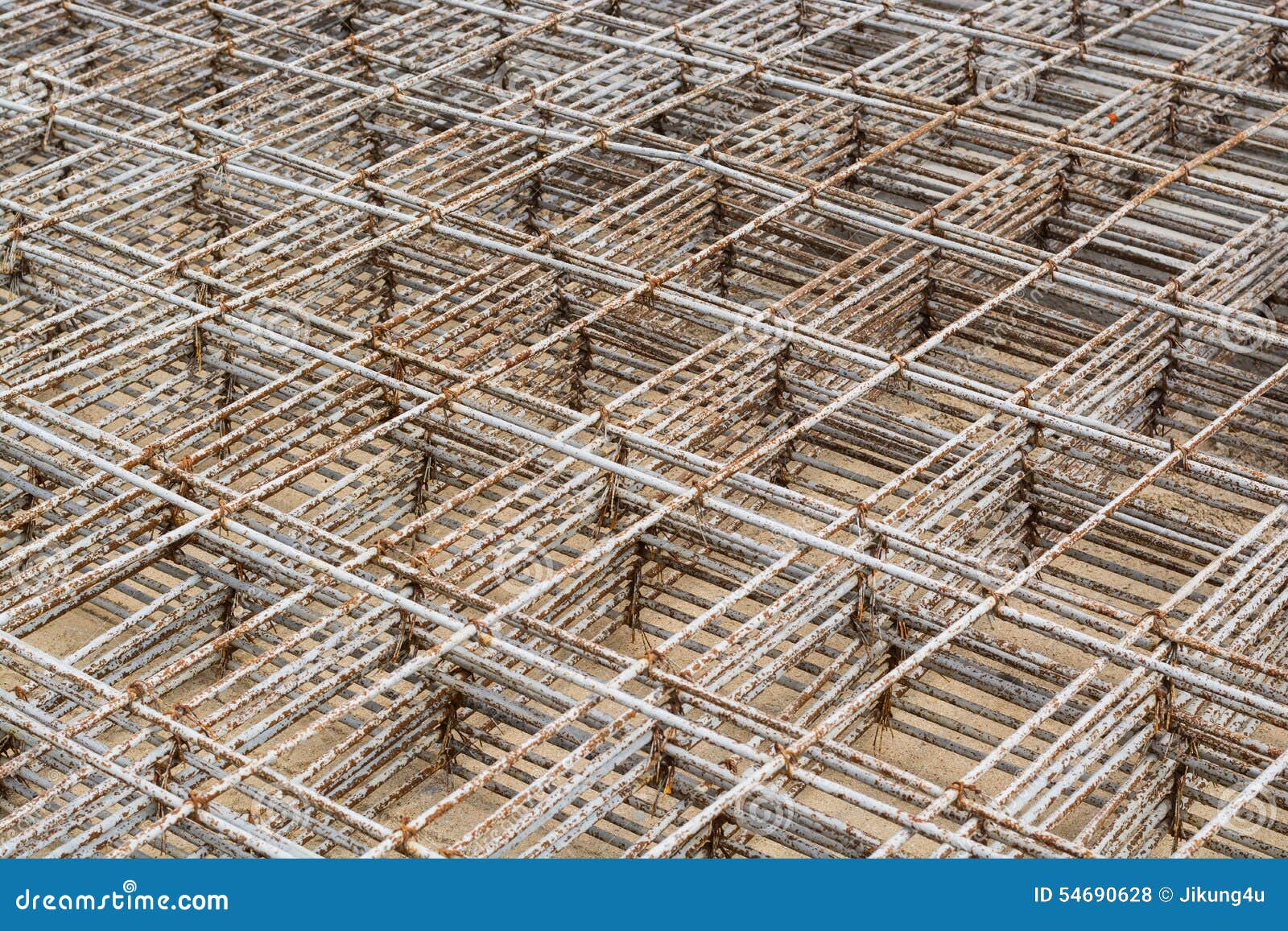 Mesh steel rod stock photo. Image of steel, cast, square - 54690628