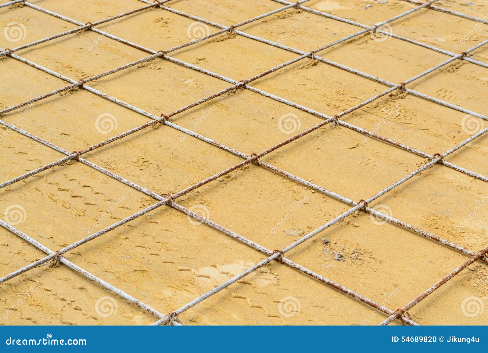 Mesh steel rod stock photo. Image of lines, floor, construction - 54689820