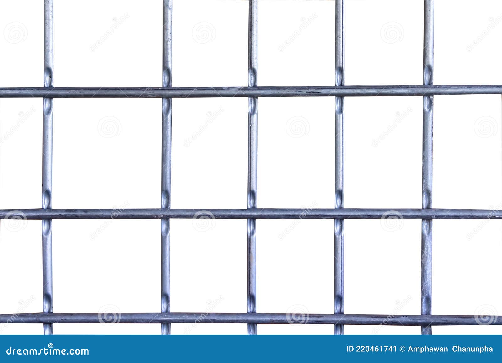 Mesh Steel Square Seamless Patterns Isolated on White Background ...