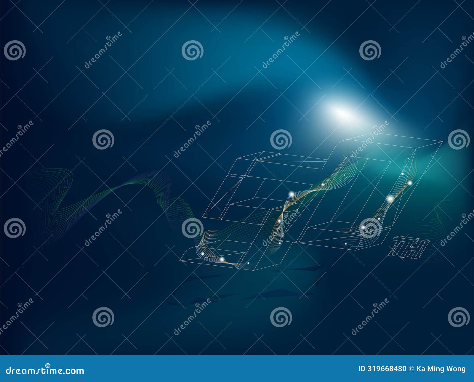 Mesh Struct A009 50th Anniversary Text Vector Illustration Graphic EPS ...