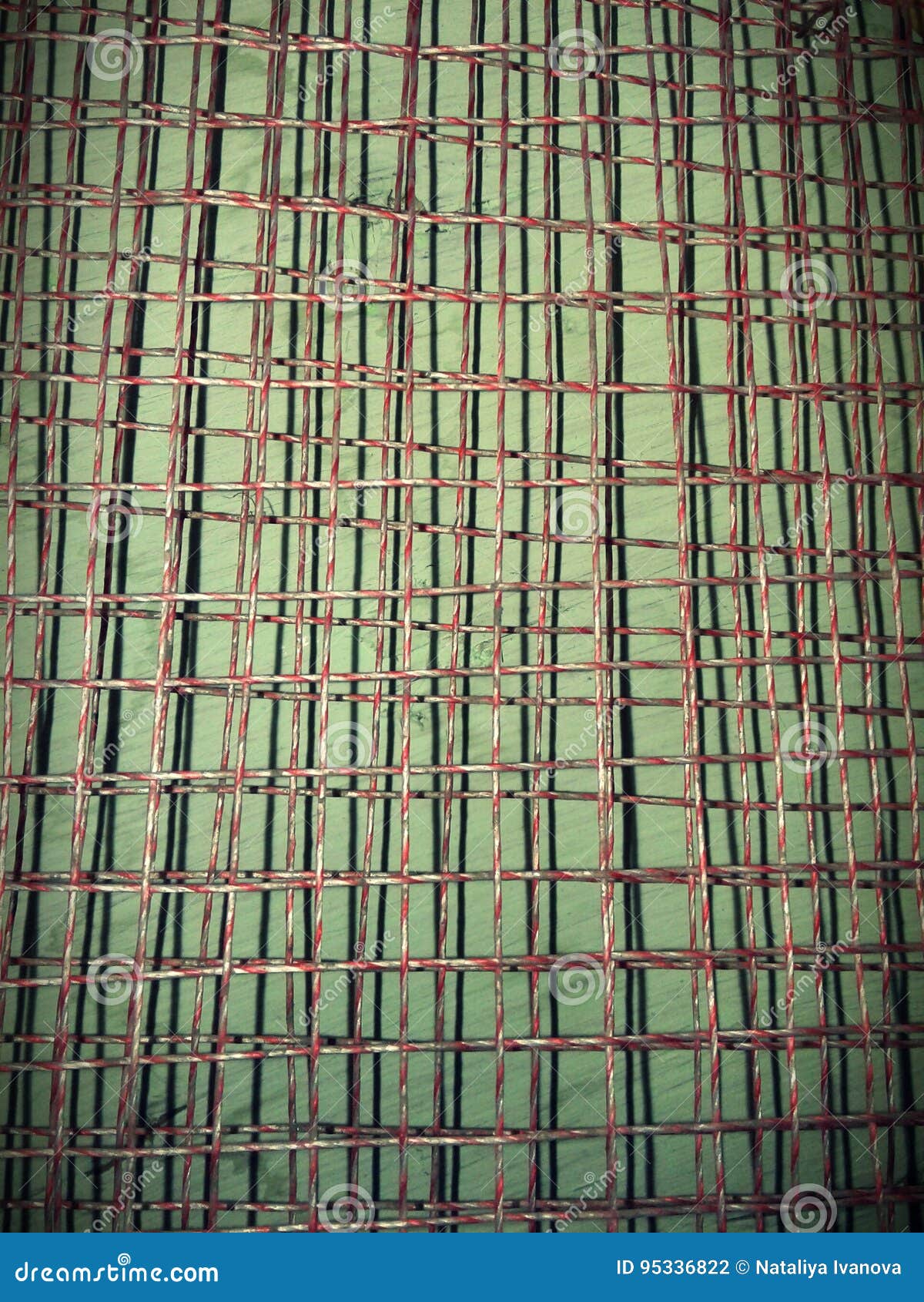 Mesh tennis racket stock photo. Image of cells, squares - 95336822