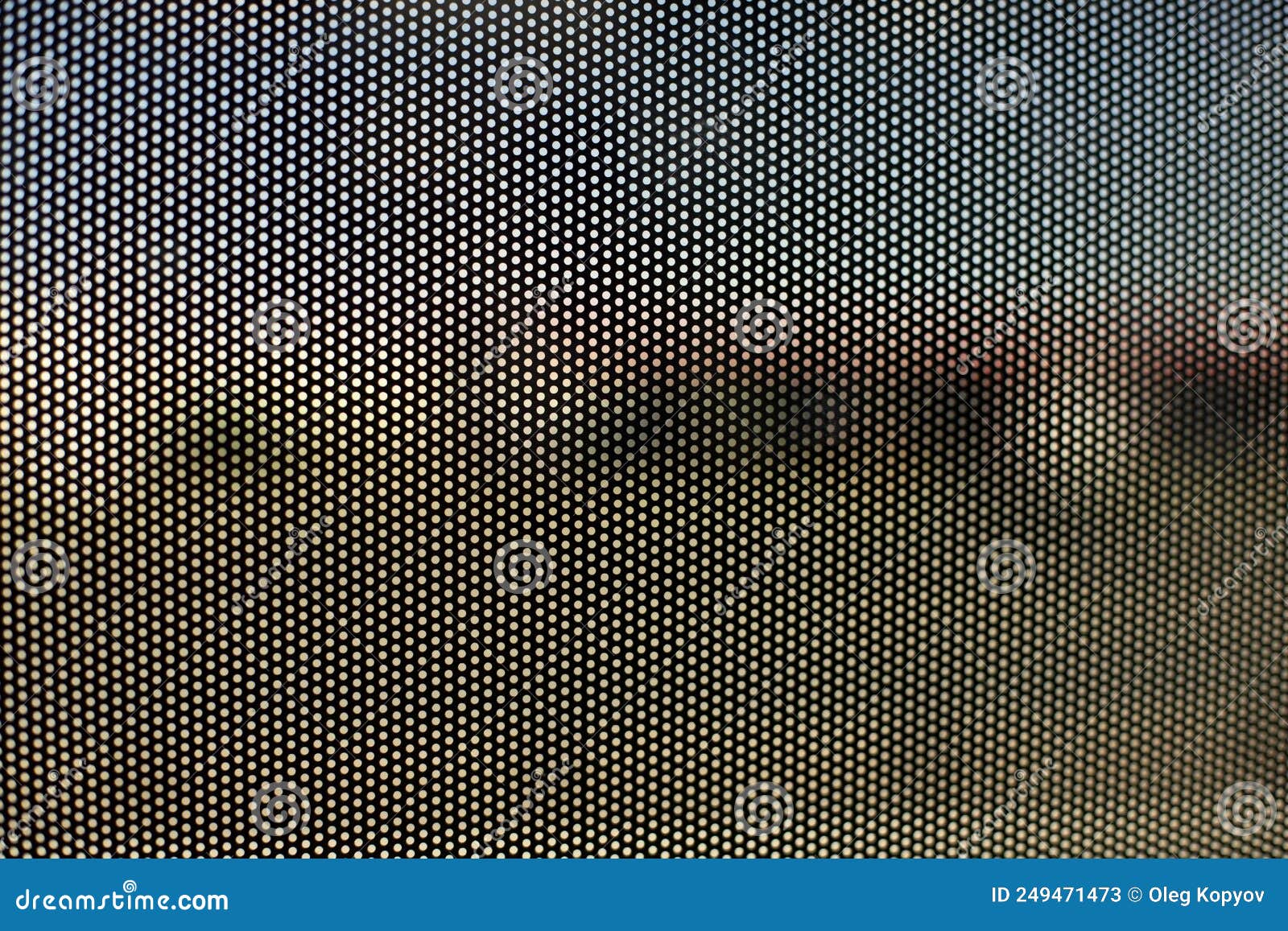 Mesh Texture on Glass. Shooting Window Stock Image - Image of edge ...