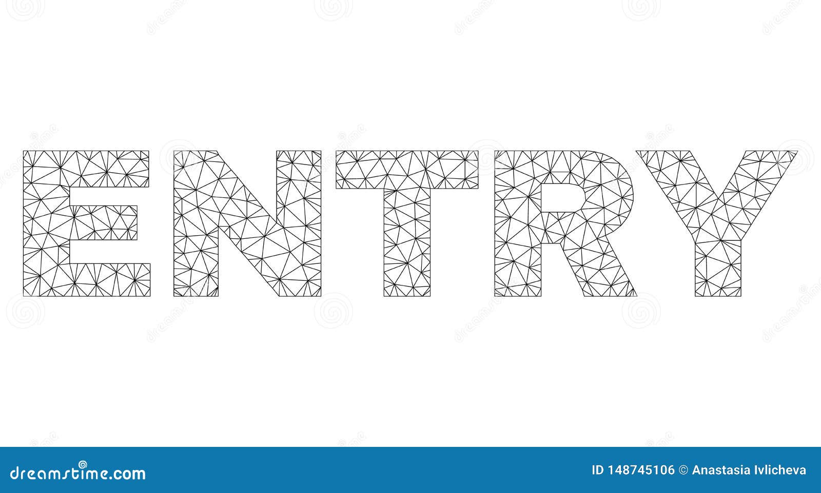 NO ENTRY Text Written On Blue Rectangle Stamp Royalty-Free Stock Photo ...