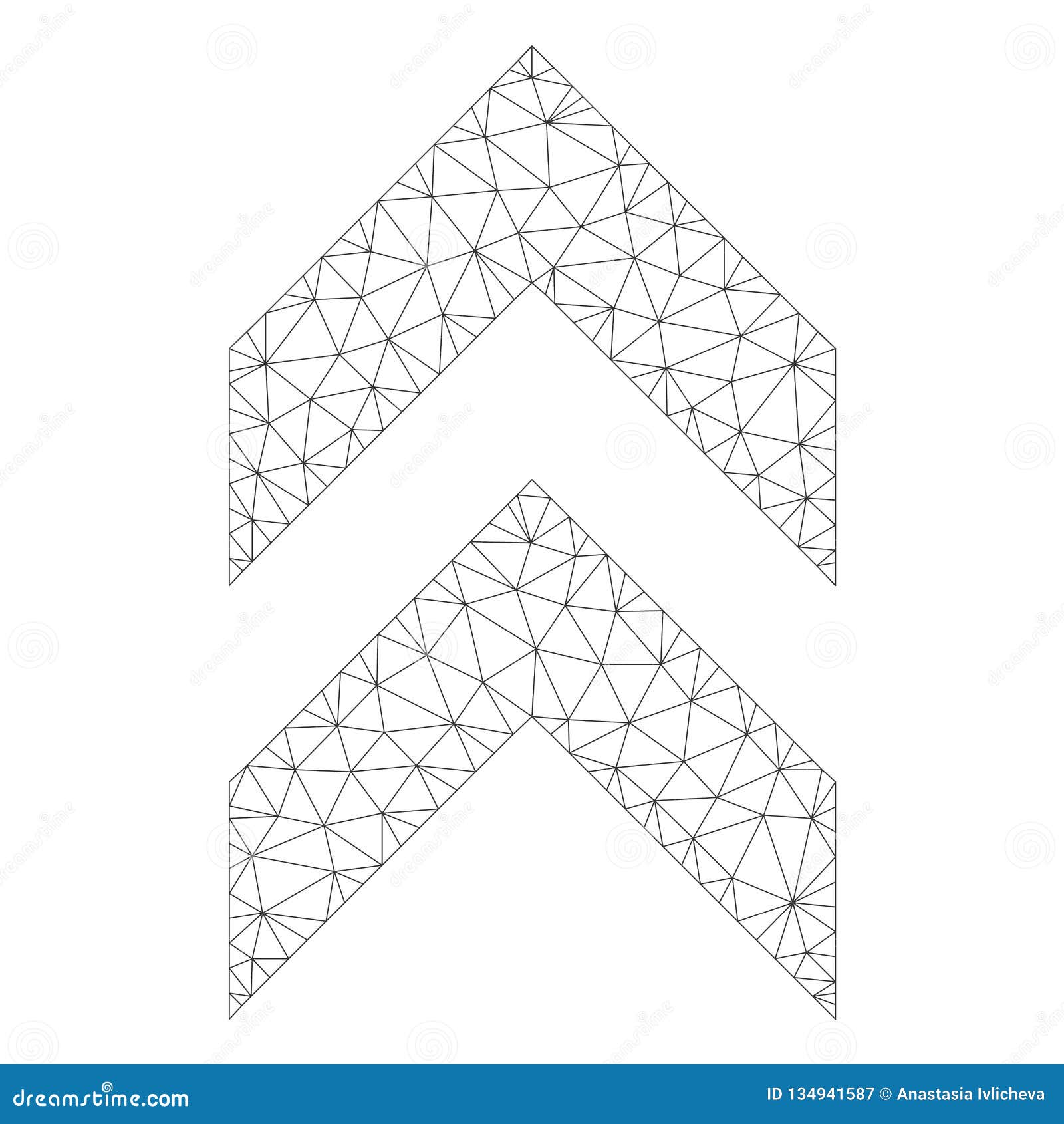 Mesh Vector Shift Up Icon ilustración del vector. Ilustración de ...