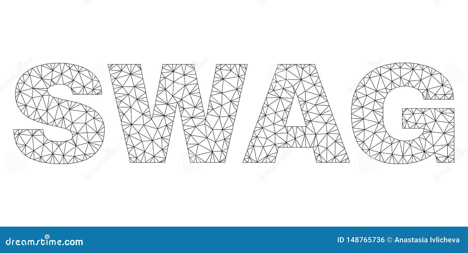 Swag Label Sign Logo Hand Drawn Lettering Type Design Graffiti Throw Up ...