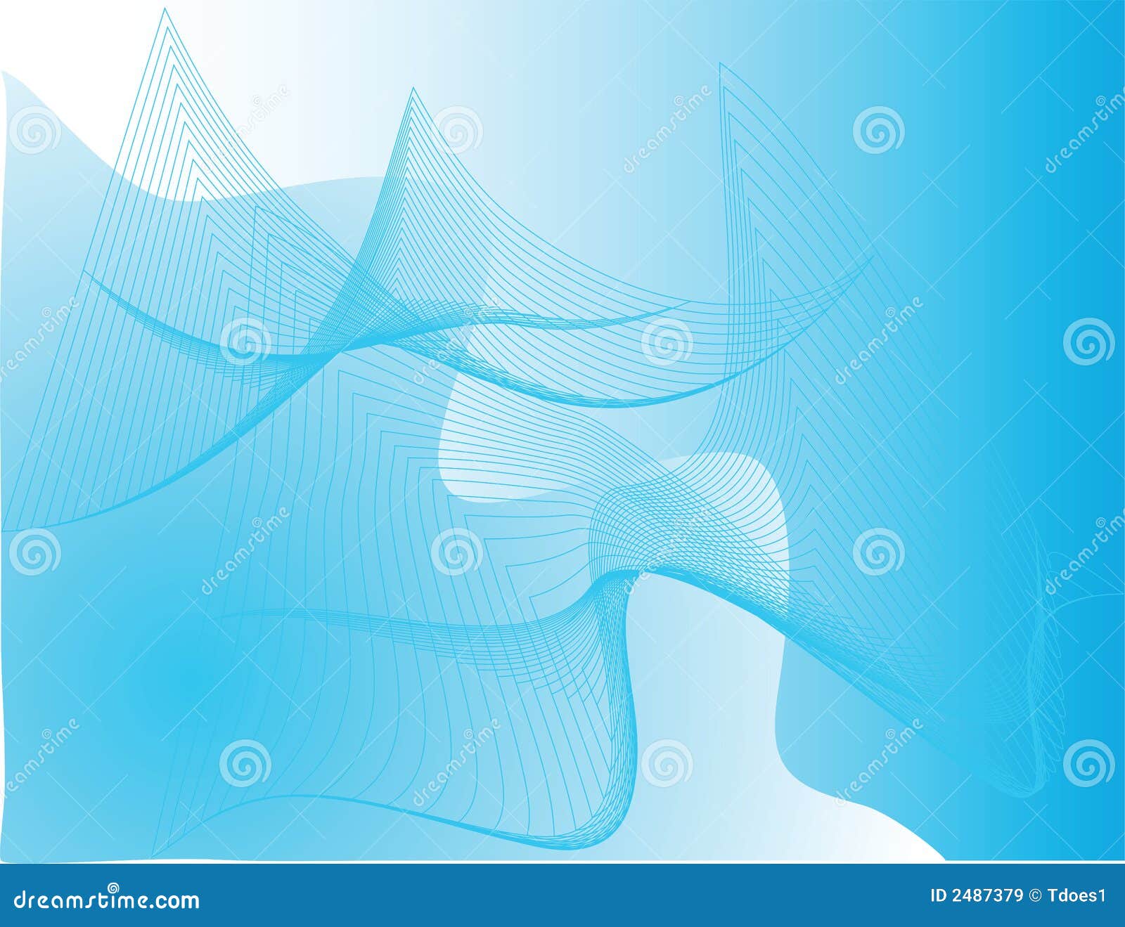 Mesh Wave Element. 3d Design Background. Web Icon Decor Spline Cylinder ...