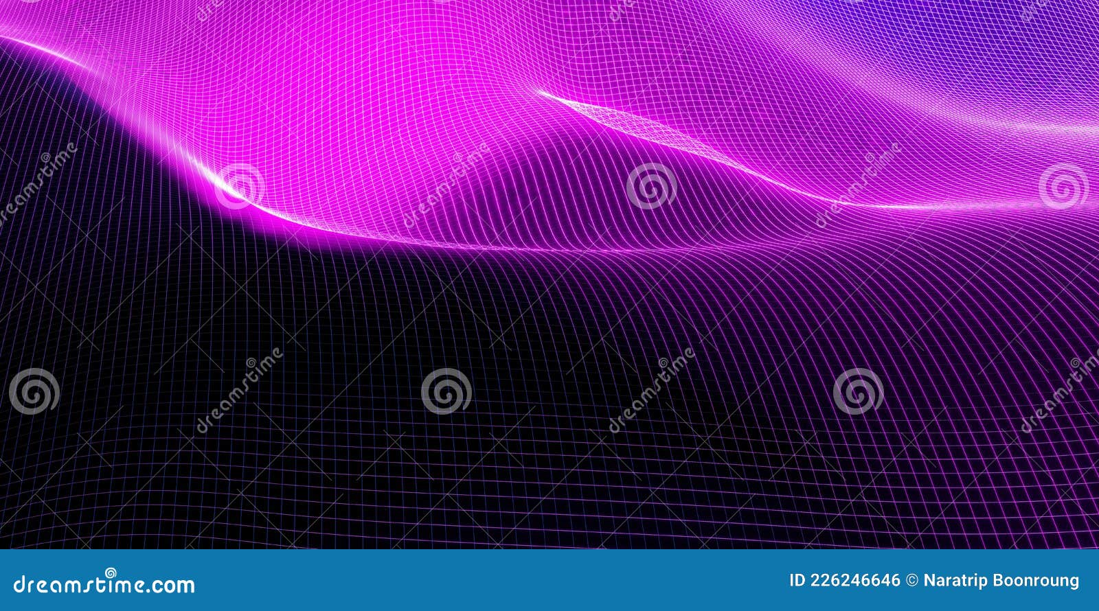 Mesh Wave Structure Curve Background Purple and Blue Gradient Macro ...