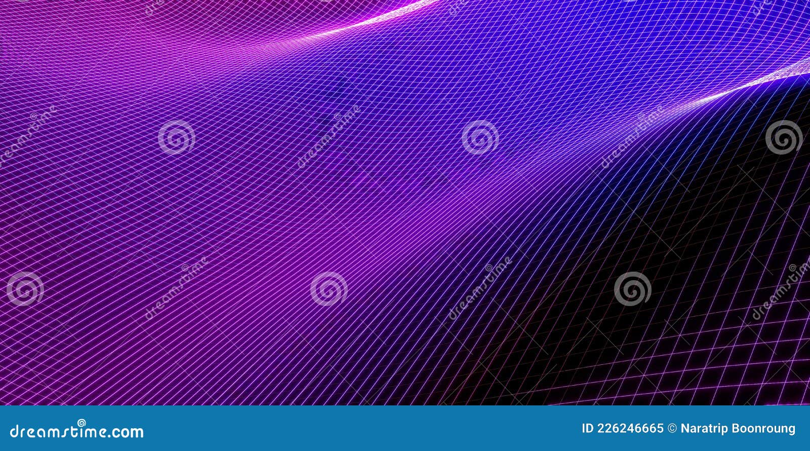 Mesh Wave Structure Curve Background Purple and Blue Gradient Macro ...