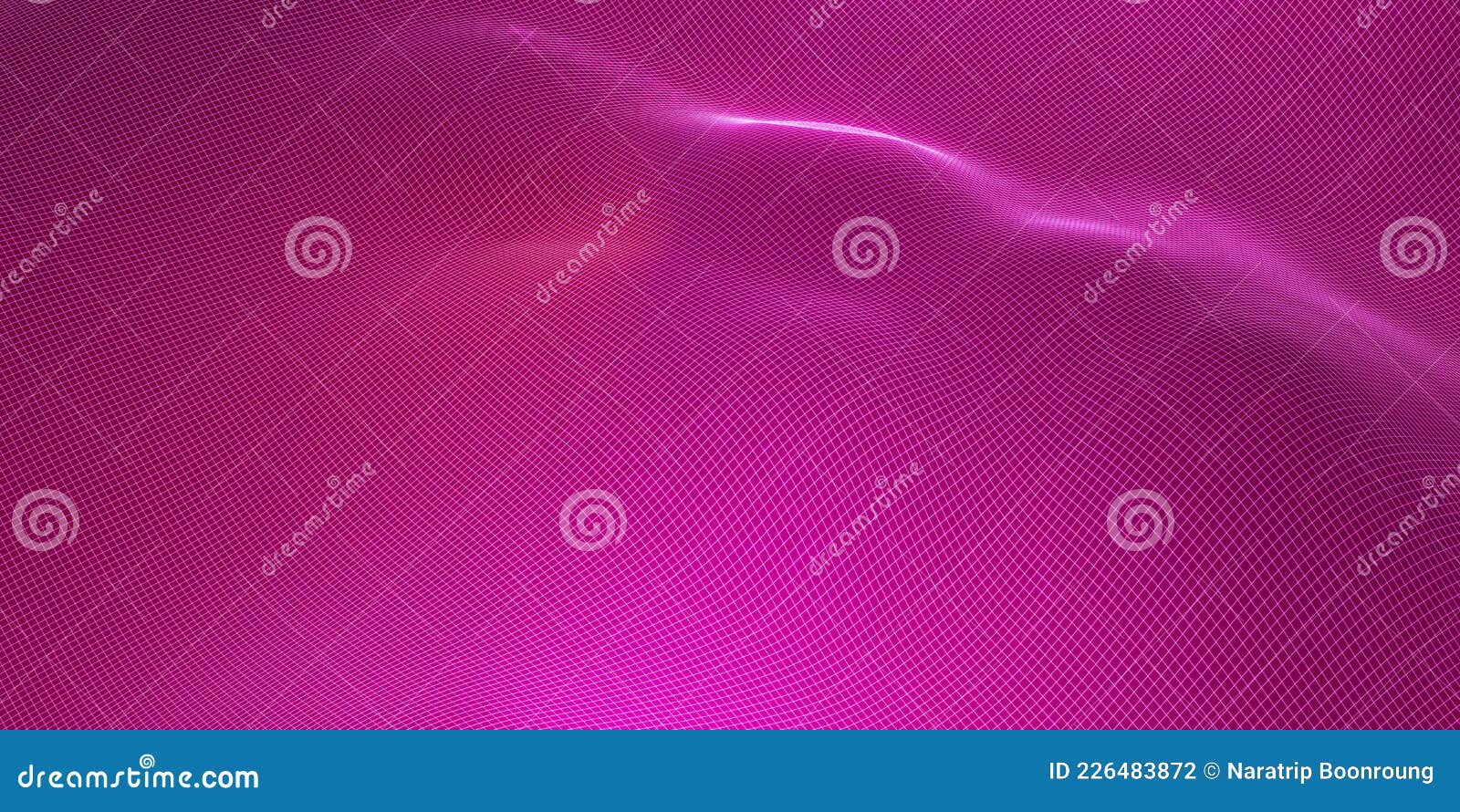 Mesh Wave Structure Curve Background Purple and Blue Gradient Wide ...