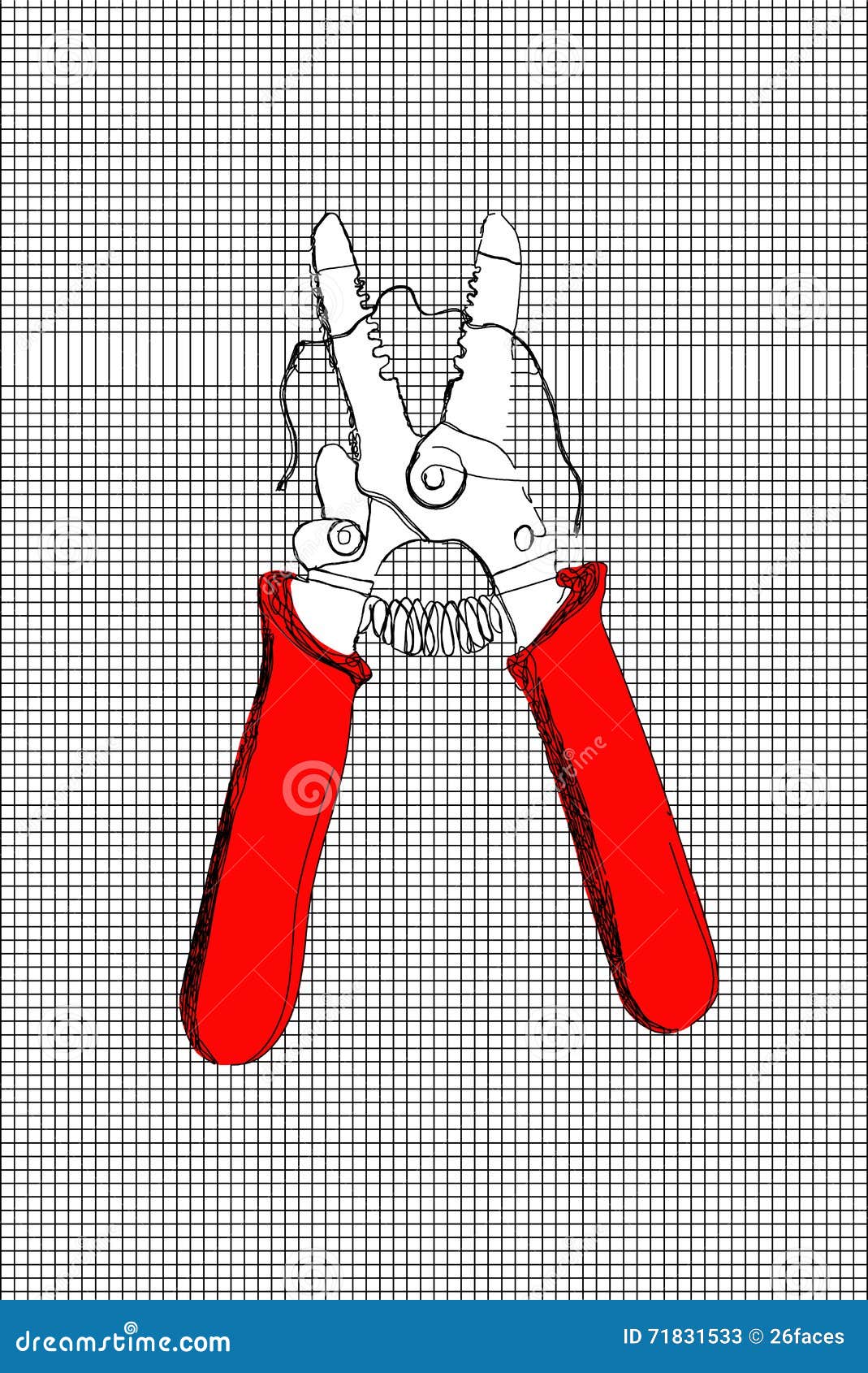 Wire Cutter Royalty-Free Cartoon | CartoonDealer.com #15179135