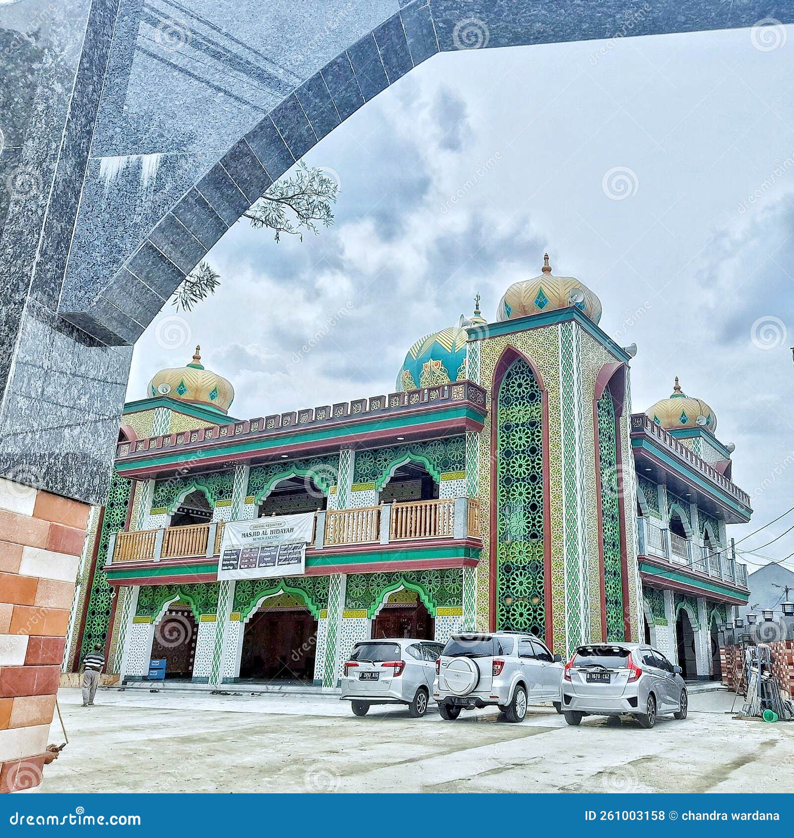 Mesjid Al-Hidayah Karawaci Tangerang Editorial Stock Photo - Image of ...