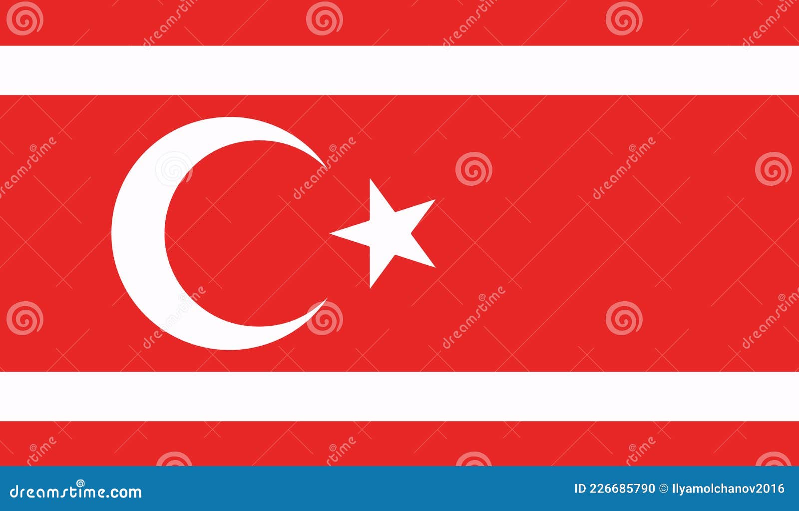Meskhetian Turks Ahiska Turks Ethnic Groups Flag Vector Icon Stock ...