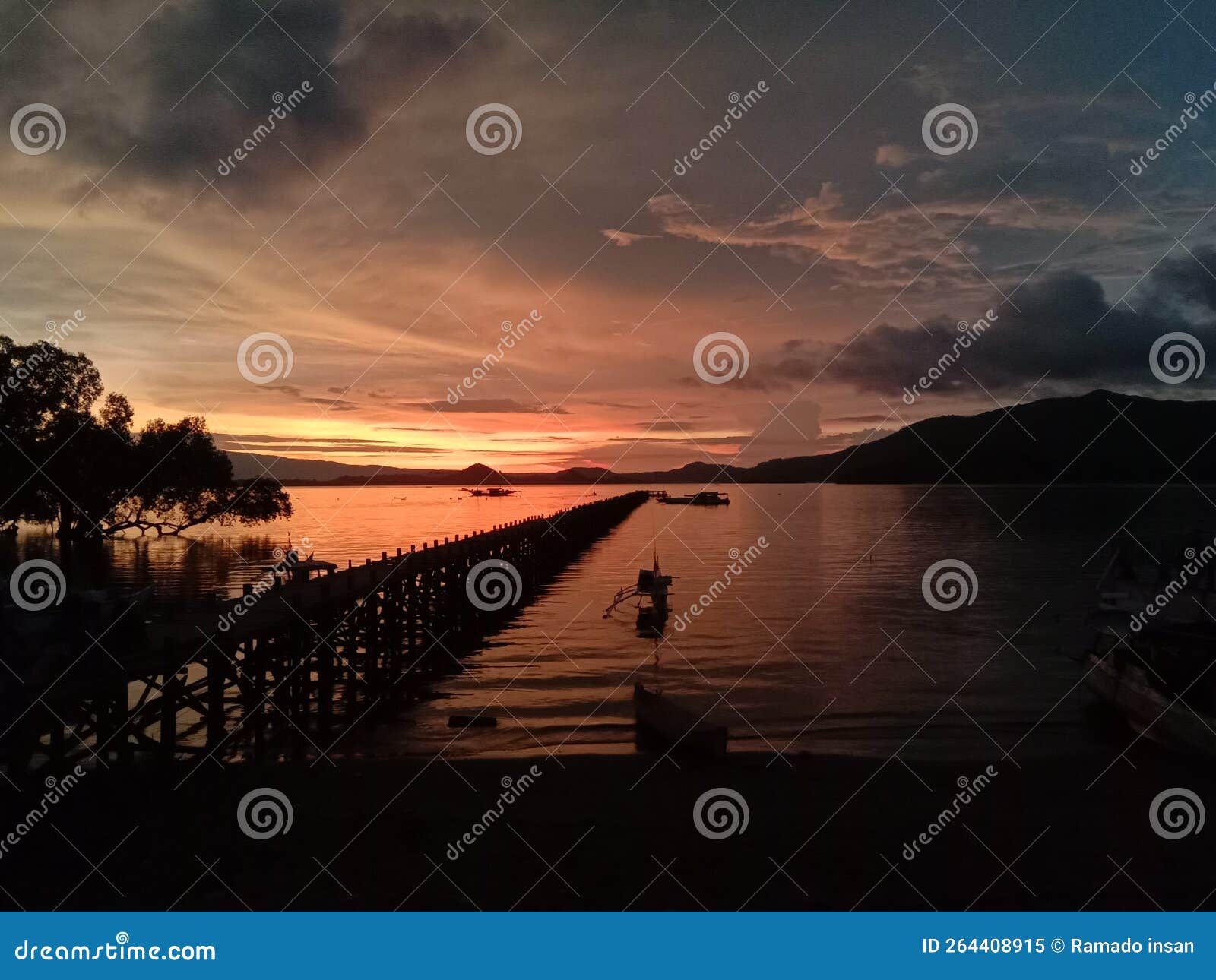 Mesmerized by the Beauty of the Sunset Stock Image - Image of create ...