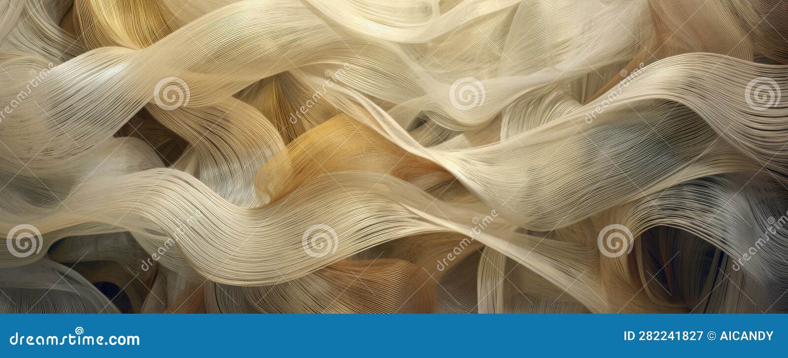 Mesmerizing Abstract Background with Interwoven Threads and Fabrics ...