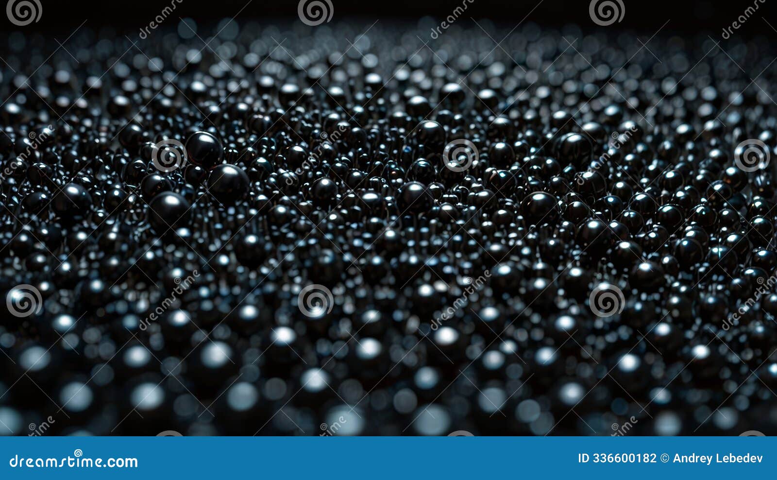 Mesmerizing Black Bead Texture, Thousands Of Sparkling Spheres Royalty ...