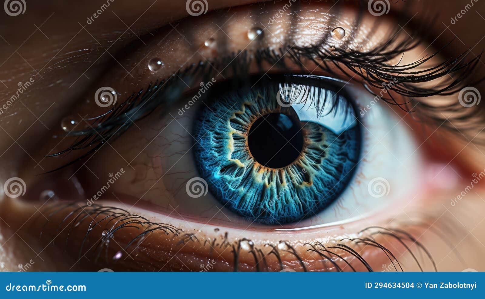 Mesmerizing Blue Gradient Effortlessly Blending With Sparkling Silver ...