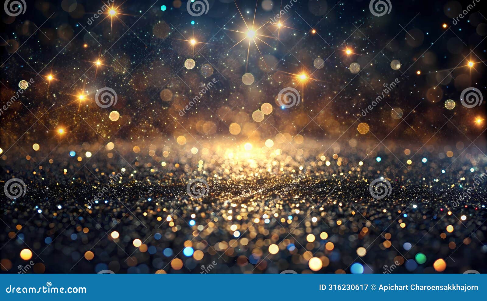 Mesmerizing Colors, Photorealistic Shimmer Stock Illustration ...