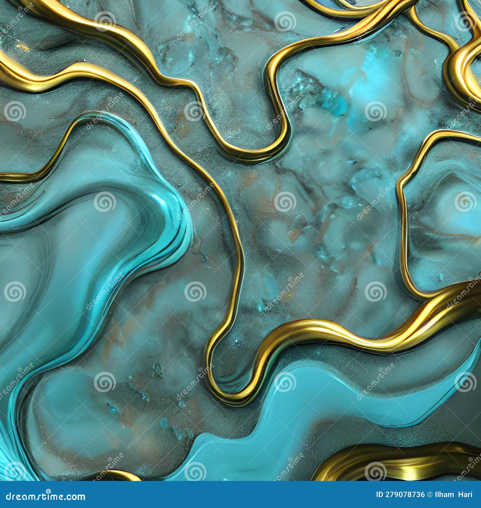 Fluid Liquid Colorful Background Texture Marble Stock Illustration ...