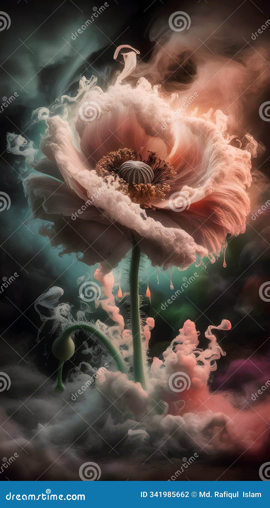 Mesmerizing Conceptual Colorful Art Piece That Portrays Vector ...