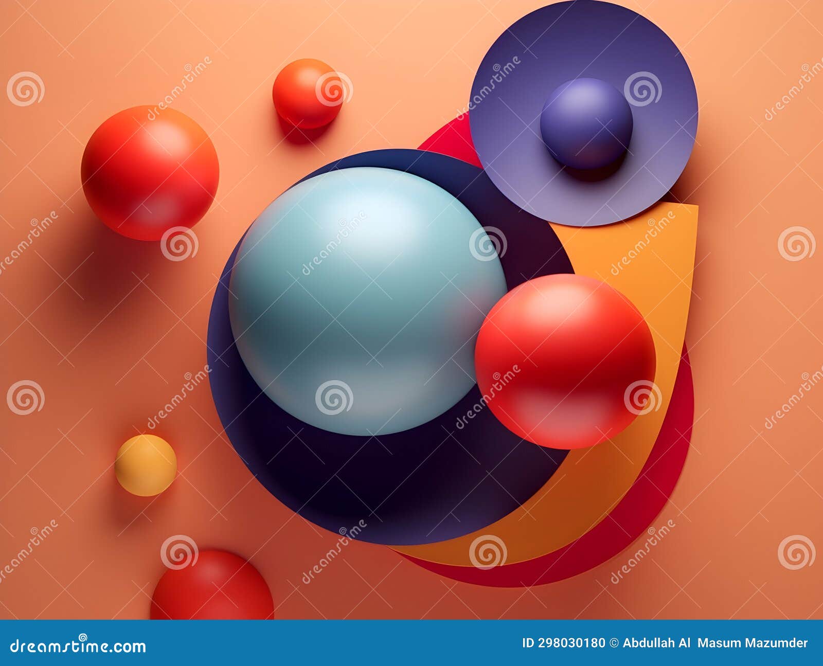 A Mesmerizing 3D Abstract Multicolor Visualization, Colorful 3D ...