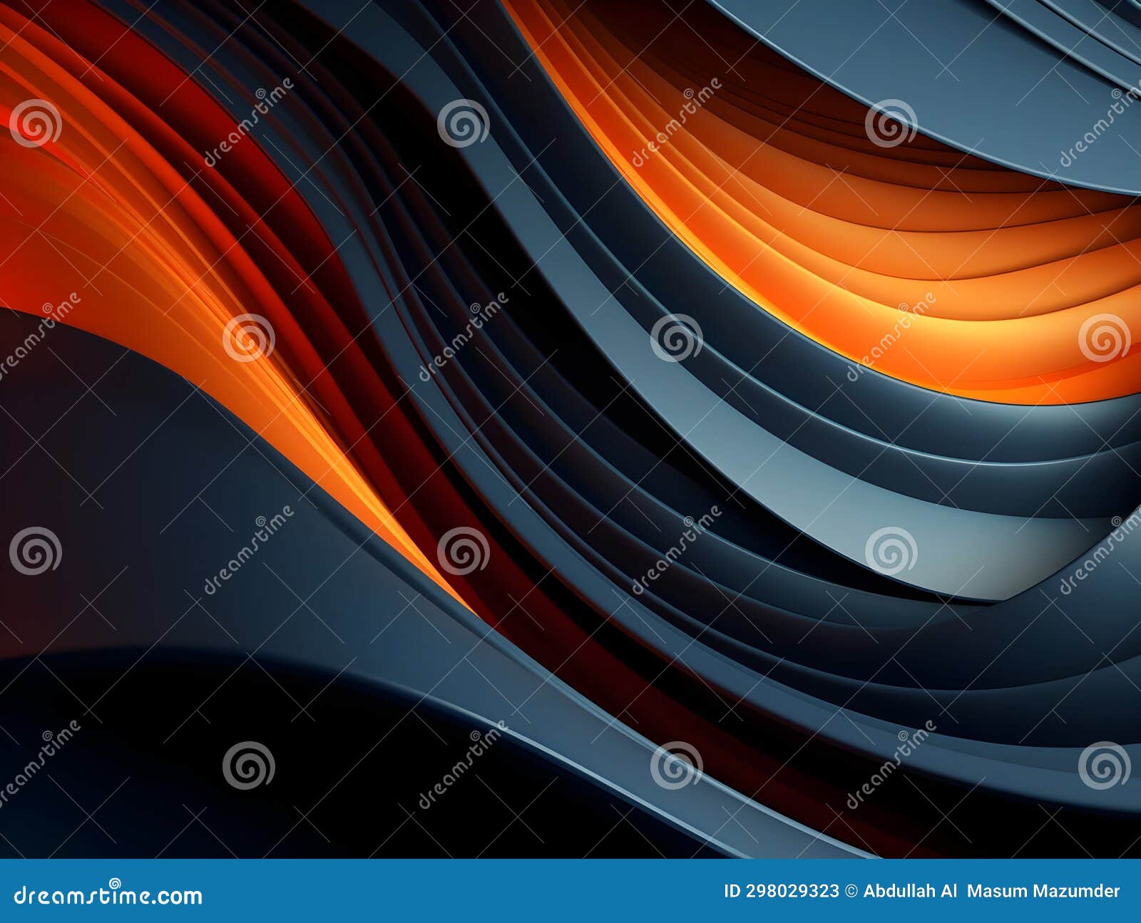 A Mesmerizing 3D Abstract Multicolor Visualization, Colorful 3D ...