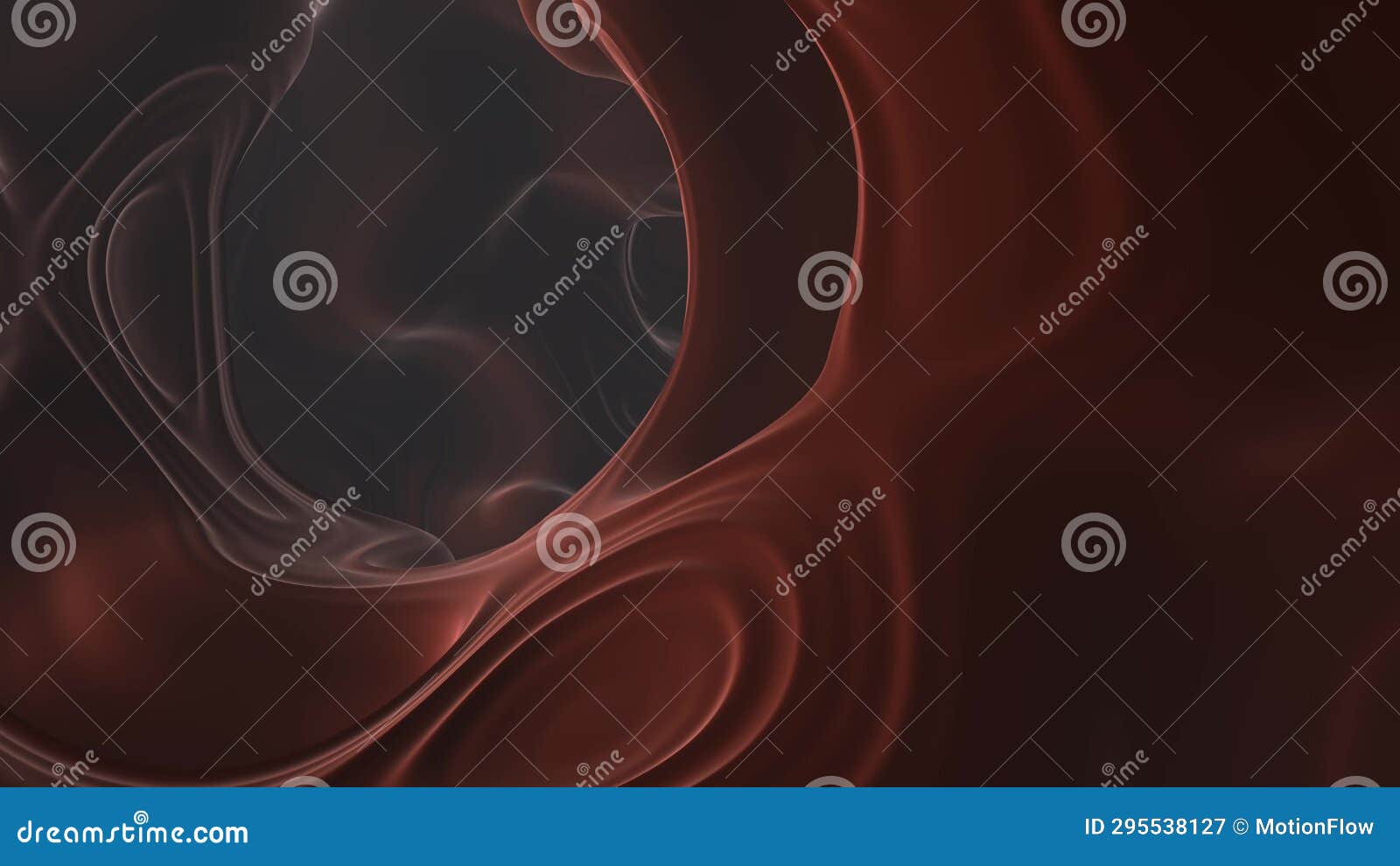 Mesmerizing 3d Artwork Dark Vortex with Light Reflections Stock Video ...