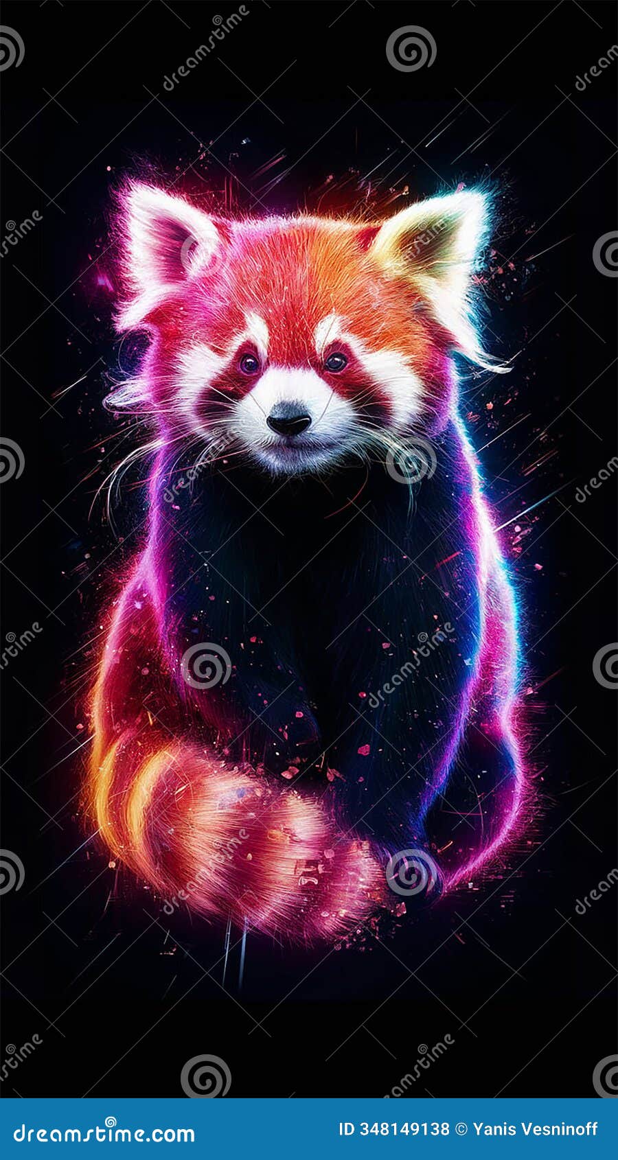 A Mesmerizing 3D Hologram Laser Exploded Design Featuring a Vibrant Red ...