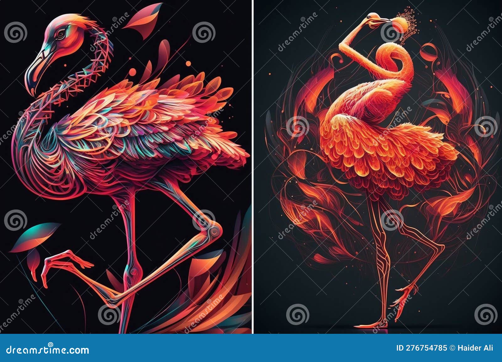 Mesmerizing 2D Performance Featuring 5 Stunning Illustrator Vector Art ...