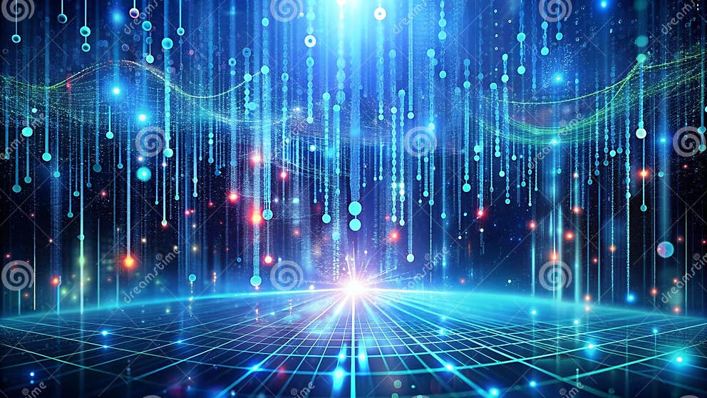 A Mesmerizing Digital Canvas Where Binary Code Dances With Intricate Algorithms Creating A 6526
