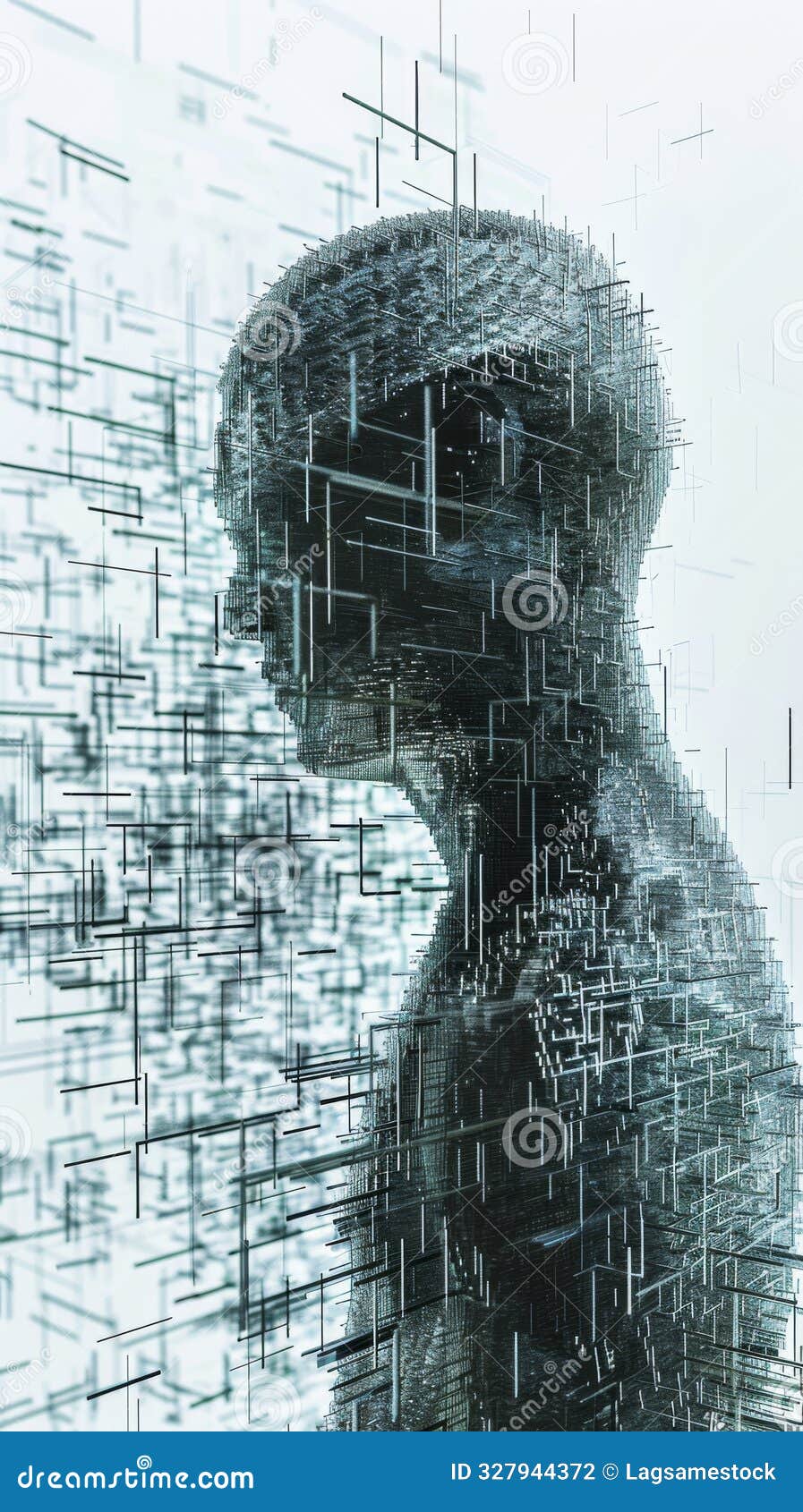 A Mesmerizing Digital Composition that Explores the Concept of Virtual ...