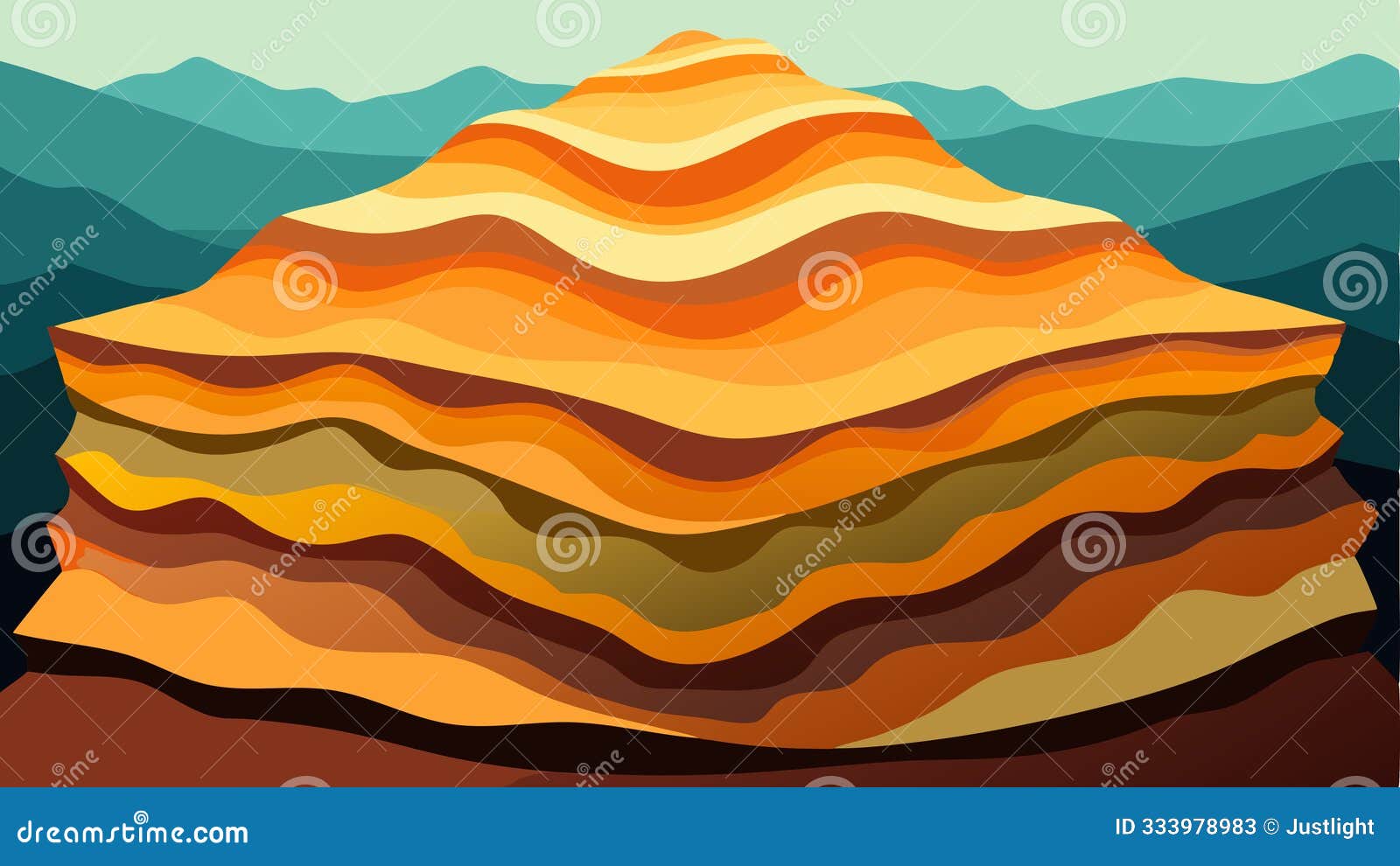 A Mesmerizing Display of Layers upon Layers of Sedimentary Rock Exposed ...