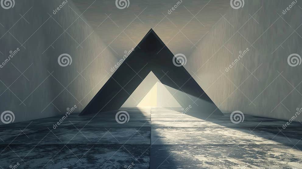 The Mesmerizing Effect of a Triangular Shadow Cast Beneath a ...