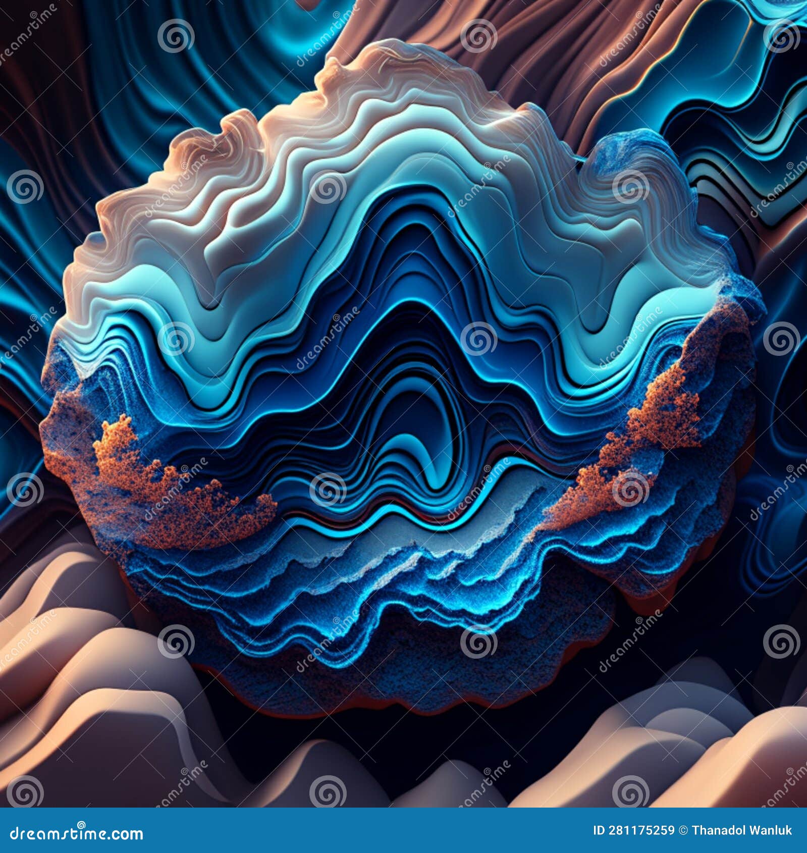 A Mesmerizing Geode Texture Background Unfolds, Revealing a Dazzling ...