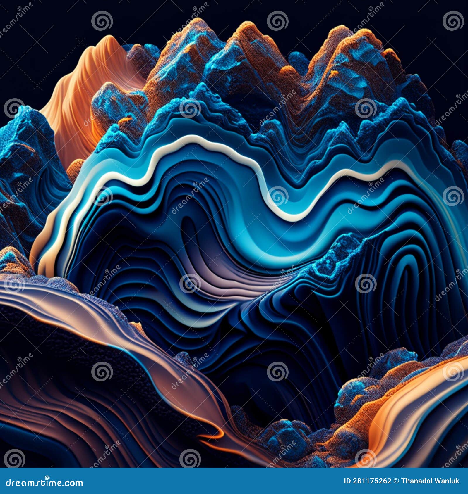 A Mesmerizing Geode Texture Background Unfolds, Revealing a Dazzling ...